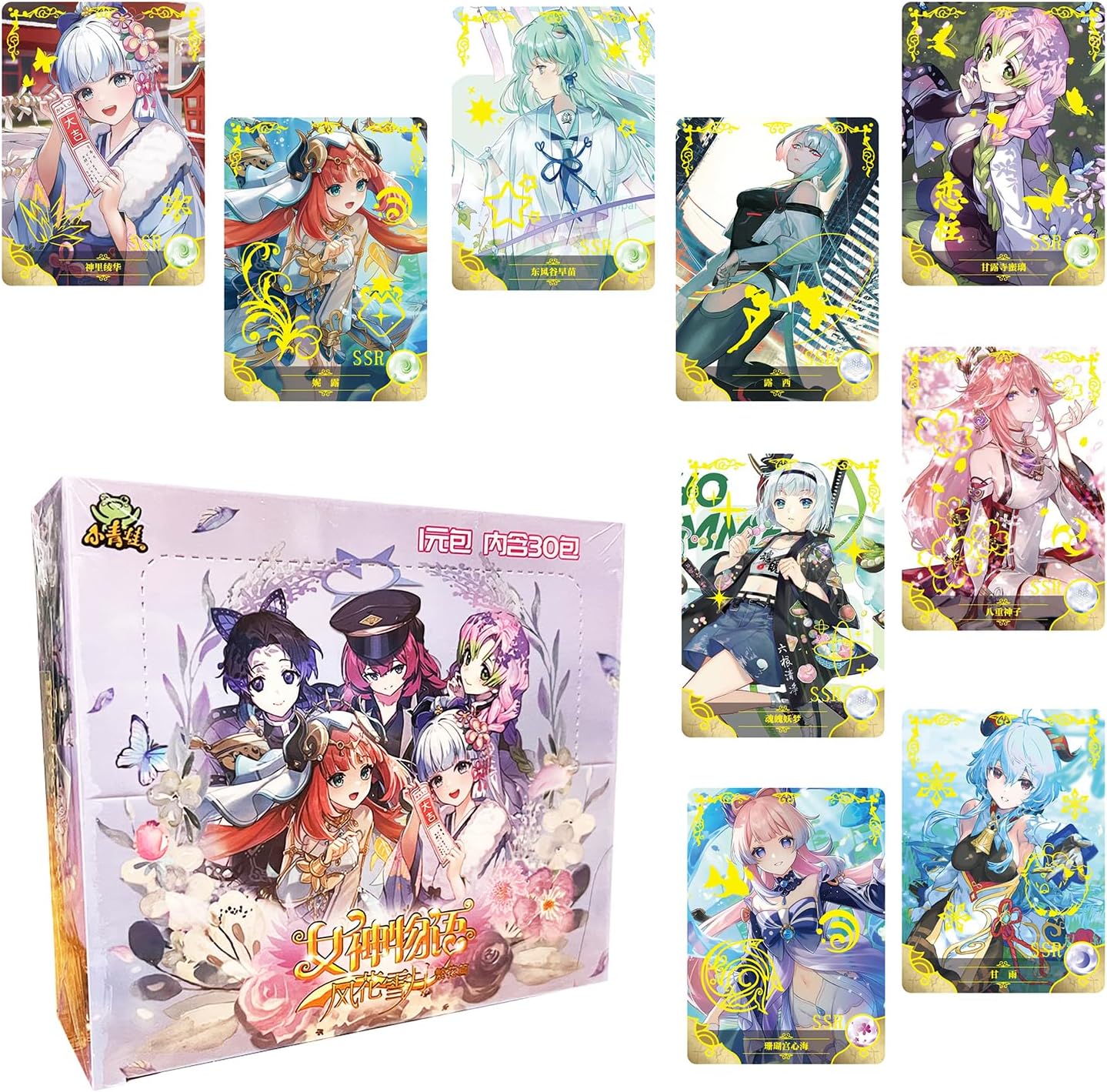 Goddess Story TCG Booster Box,Goddess Story TCG Card,Goddess Story Card ...