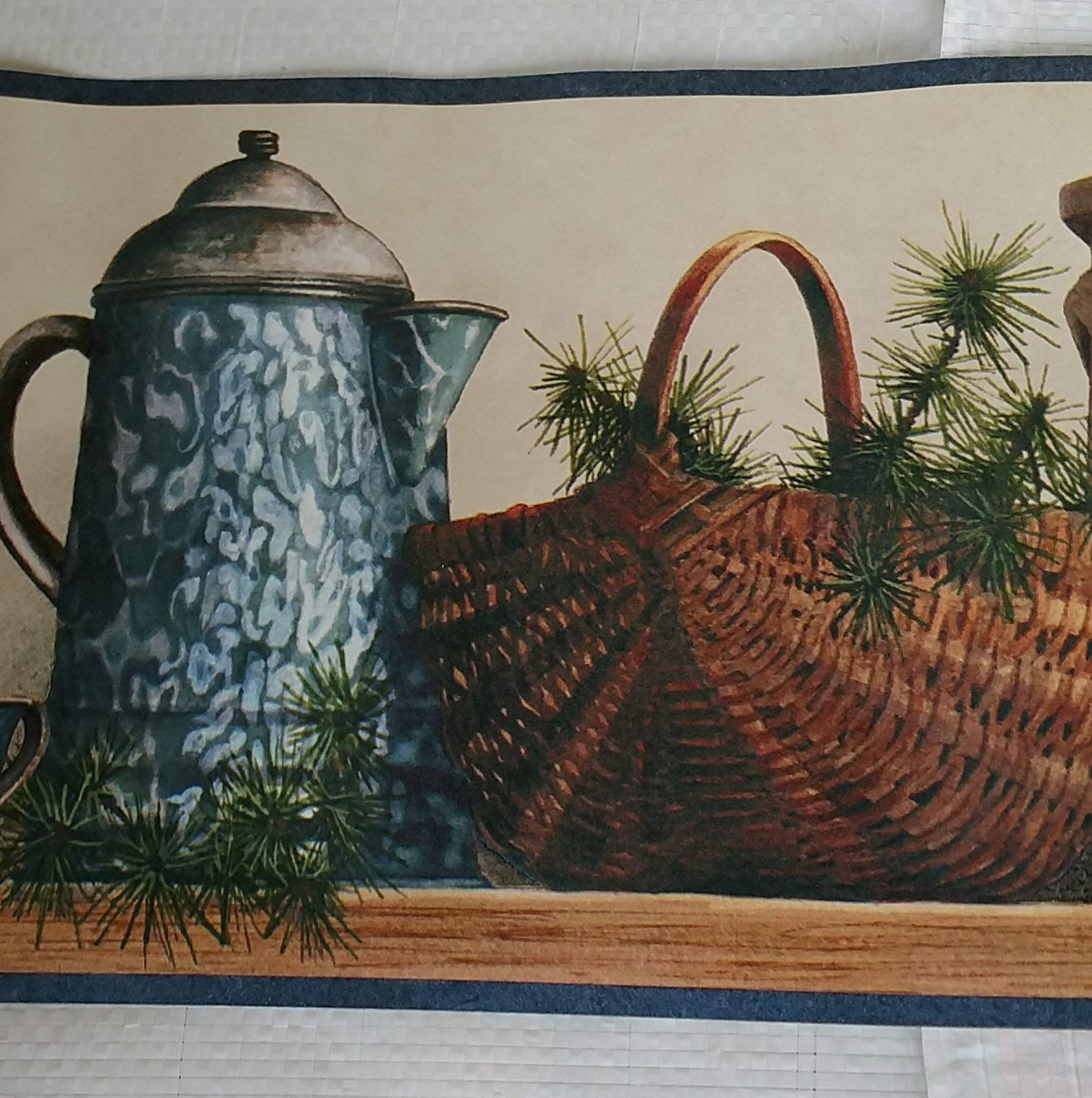 Wallpaper Borders Country Baskets Country Wallpaper Borders At