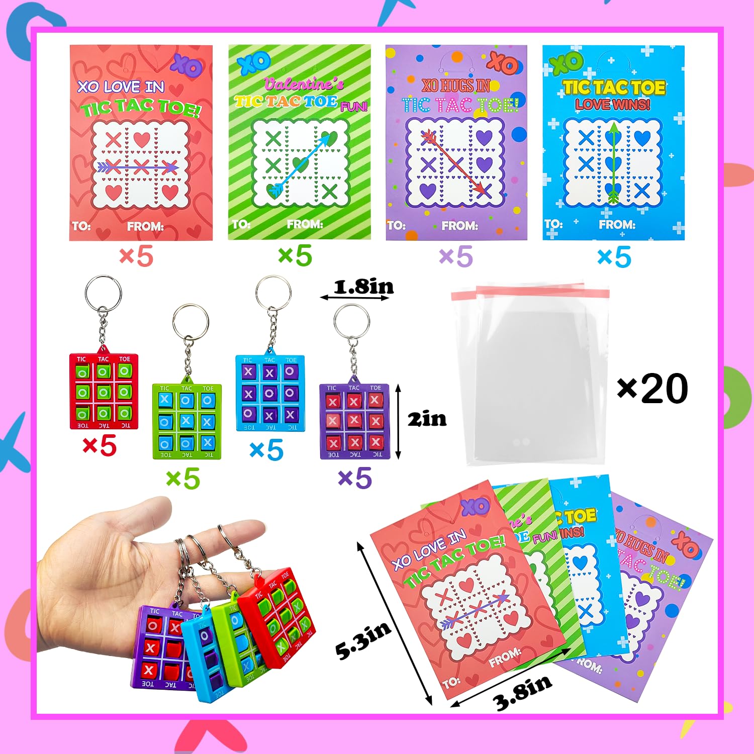 Class Valentines That Aren T Junk Valentine's Day Non-Identical ...
