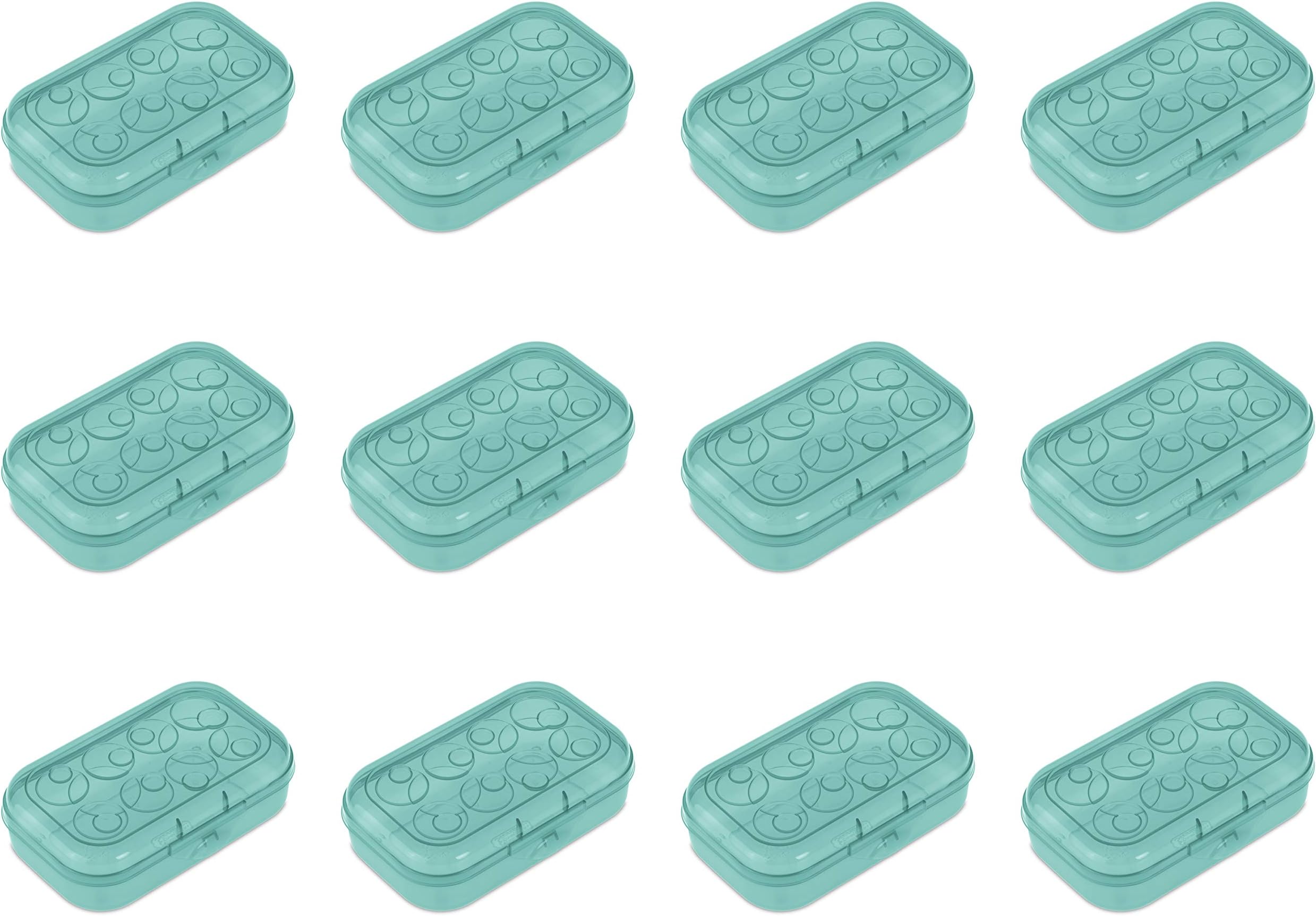 Amazon.com: Sterilite Pencil Box, Stackable Plastic Small Storage ...