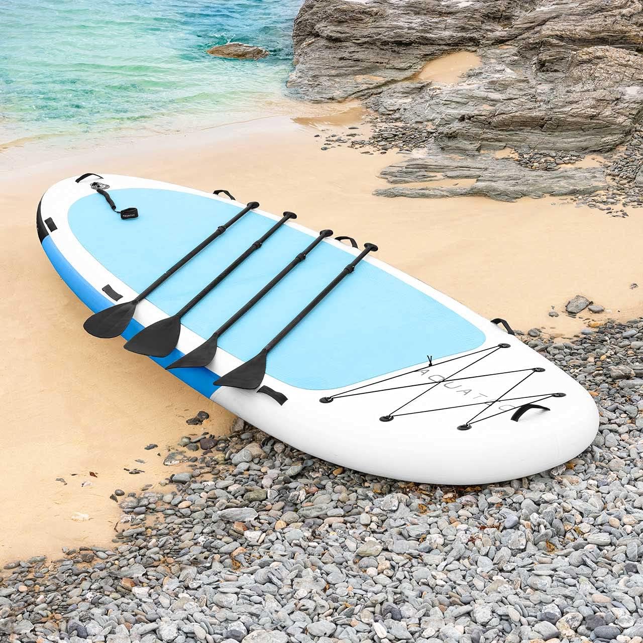 Amazon.com : AQUATEC 2/4 Person Paddle Board - 6"/8" Thick Inflatable ...