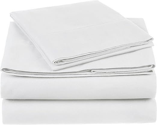 Amazon.com: Amazon Brand – Pinzon 300 Thread Count Organic Cotton Bed ...