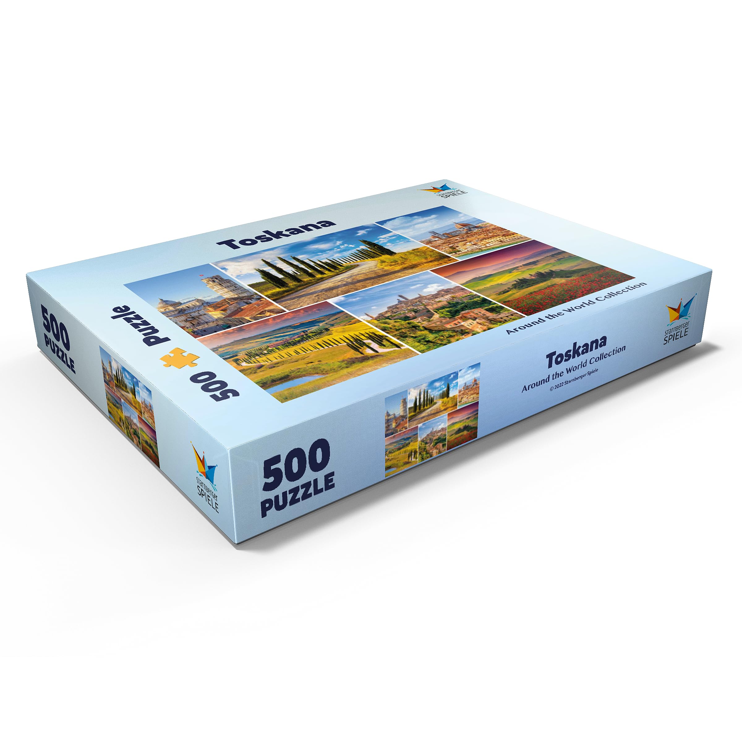 Tuscany – Florence, Siena And Pisa – Premium 500 pieces Puzzle ...