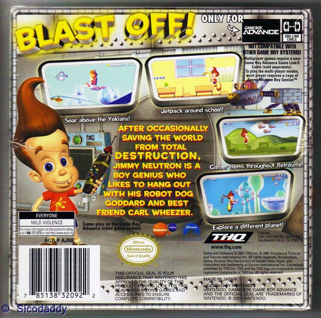 Jimmy Neutron Treasure Chest