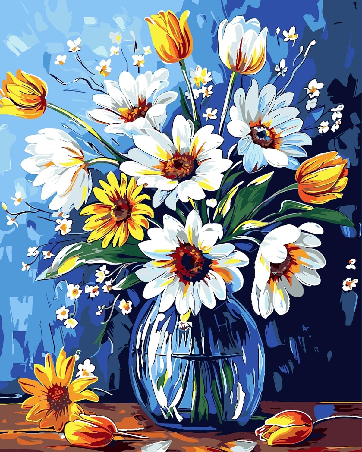 Amazon.com: ARPADAMO 5D Diamond Art Kits for Adults,Flowers Diamond ...