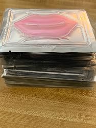 Amazon.com : Ruzzut 30PCS Pink Collagen Lip Masks,Crystal Moisturizing ...