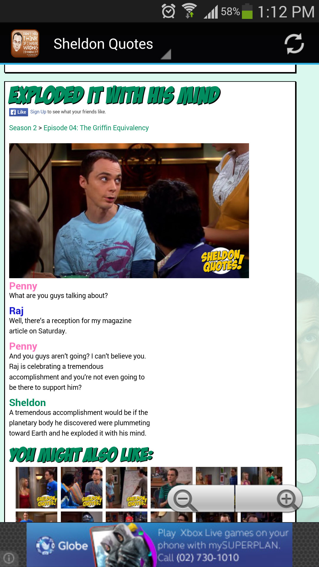 Sheldon Quotes:www.amazon.com:Appstore for Android
