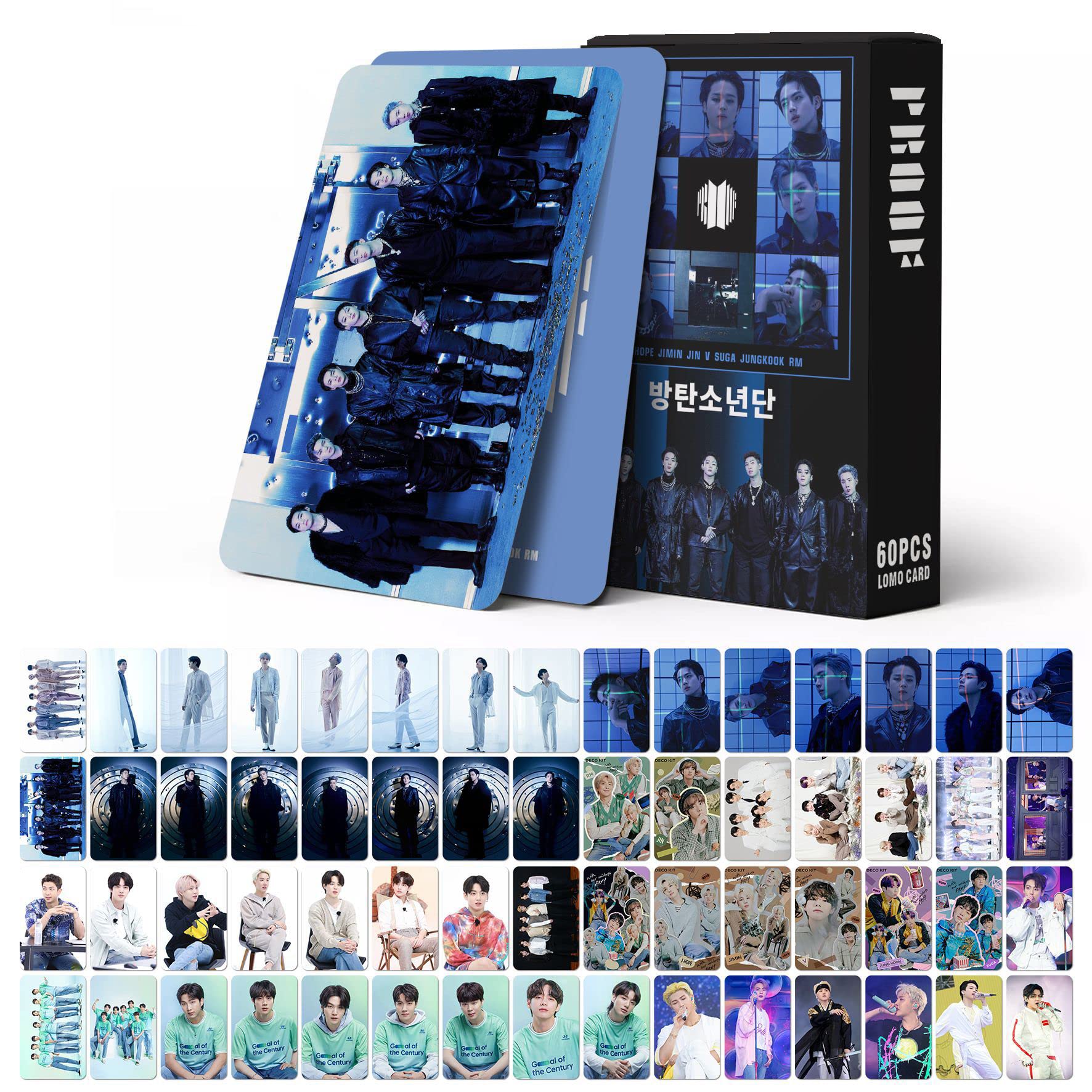 Goodern 54 Pcs Bts Bangtan Boys Lomo Cards Bts Album | Desertcart Nicaragua