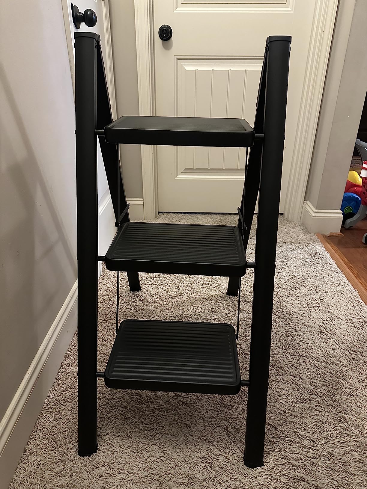 $9/mo - Finance Double Elite Step Ladder 3 Step Folding, Sturdy 330 Lbs ...