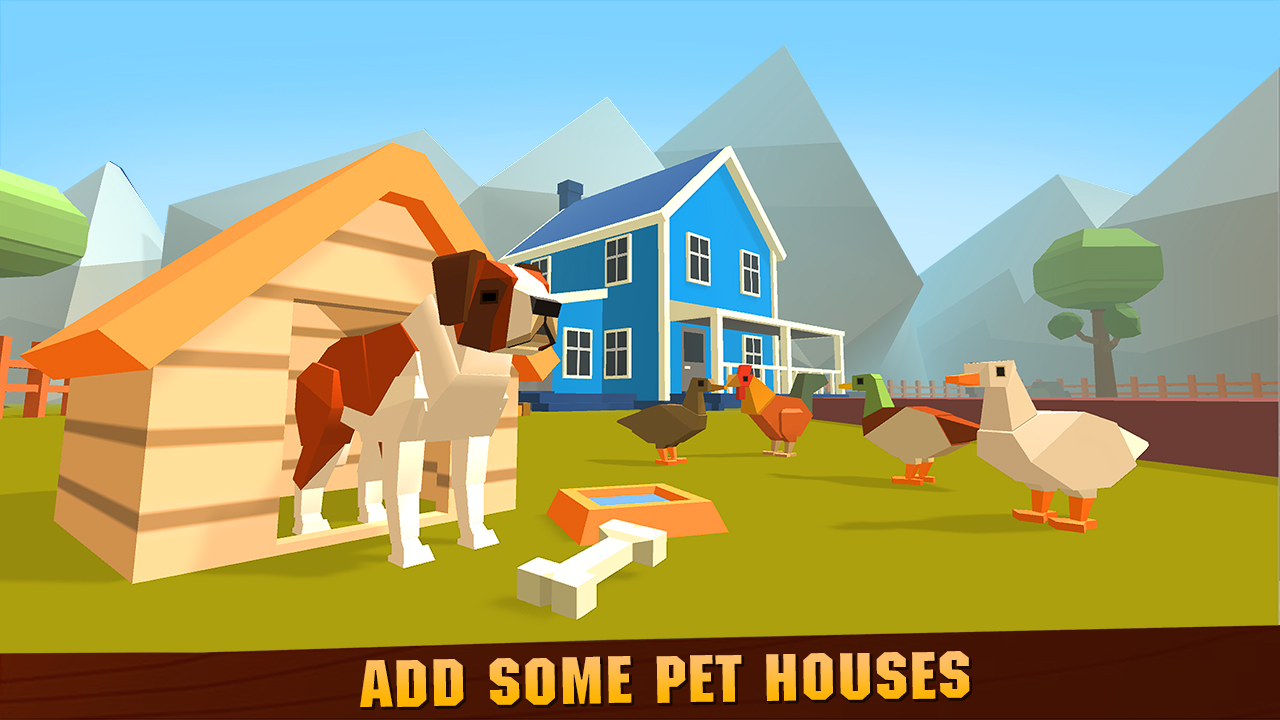 Domesticated Animals - Pet Farmstead Craft and Construct Simulator ...