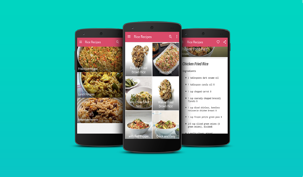 Rice Recipes - App on Amazon Appstore