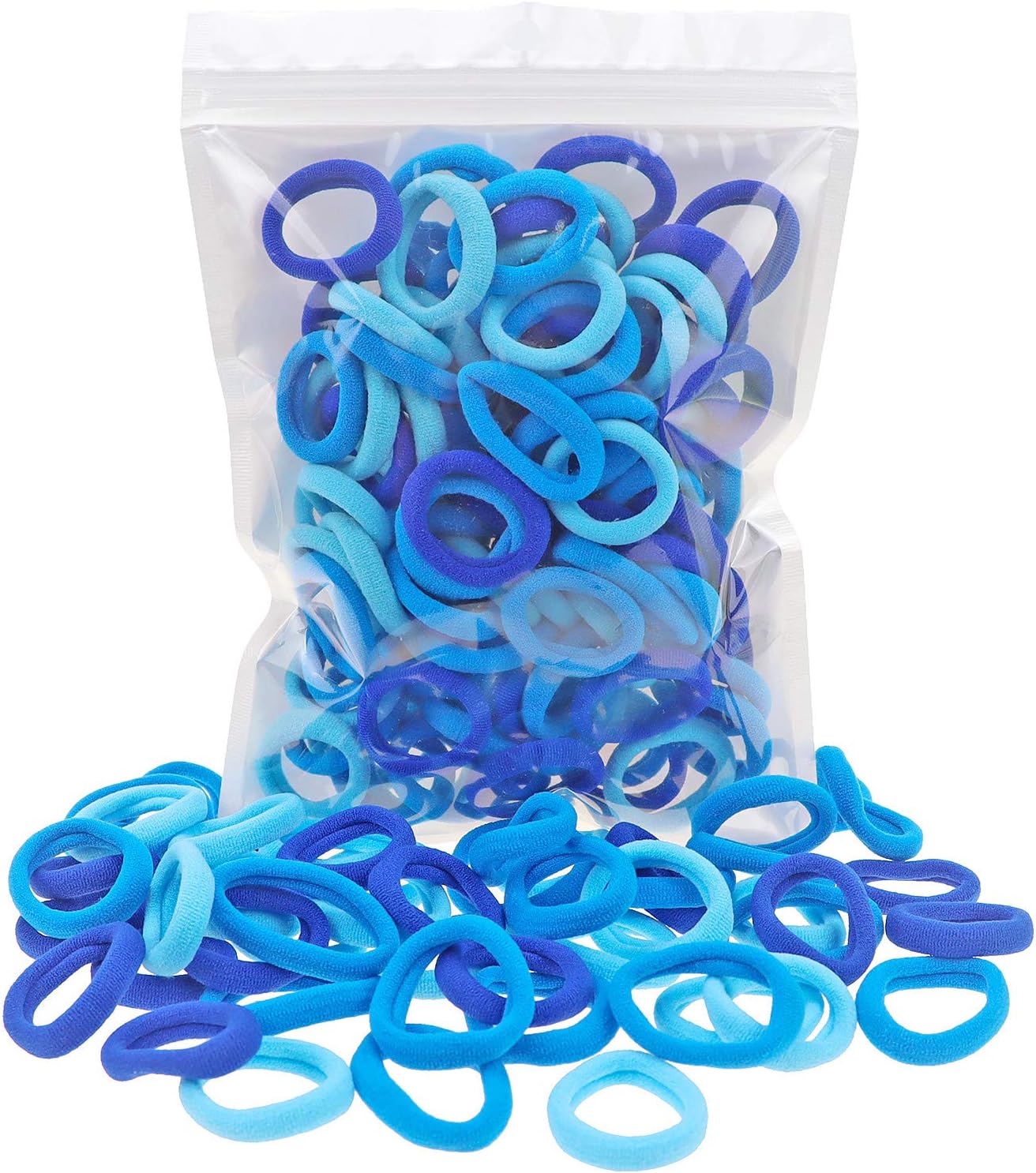 Amazon.com : Expressions 216-Piece Hair Ties Value Pack: 4mm Elastics ...