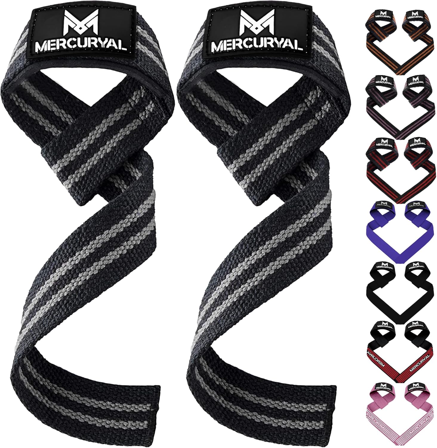 MERCURYAL Sangles de Levage de Musculation - Sangle Musculation ...