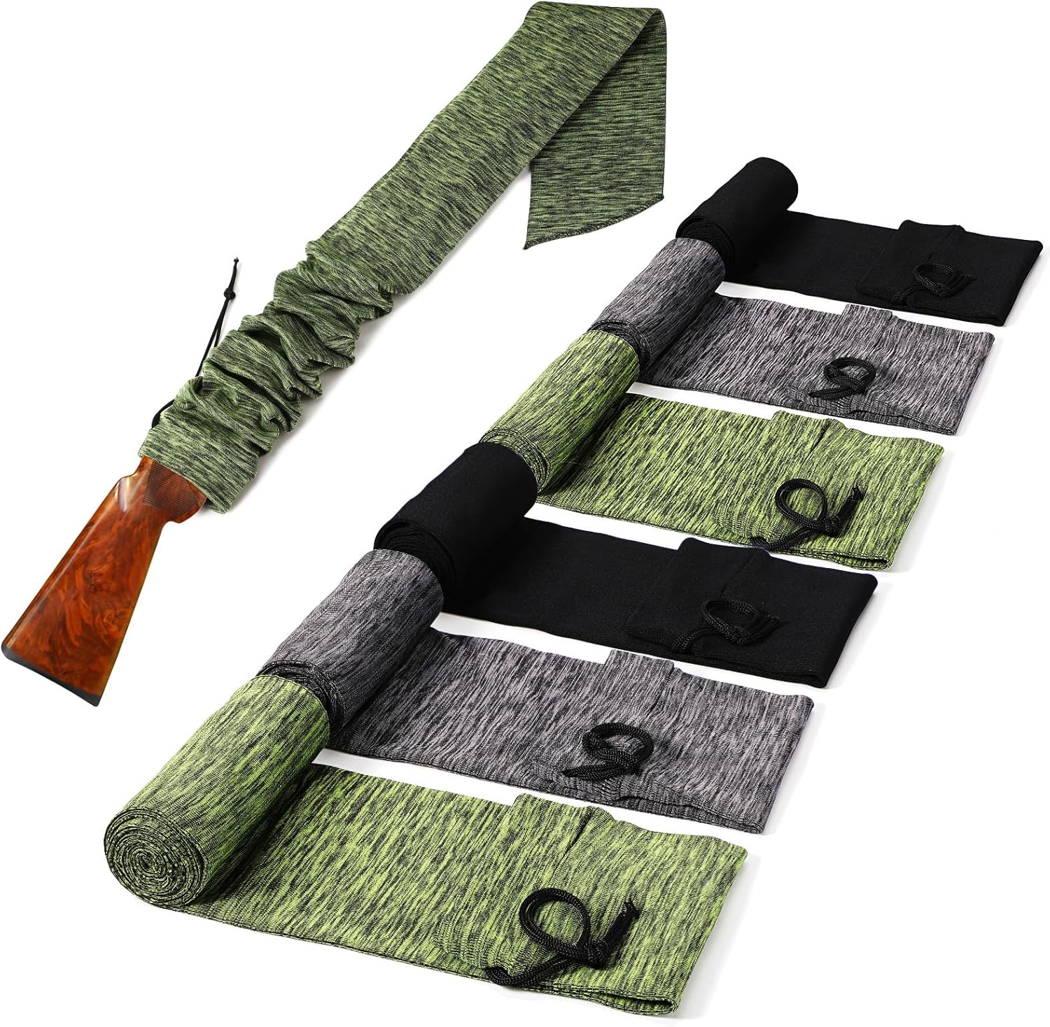 Amazon.com: Kinlop 6 Pcs 54 x 6 Inch Knit Gun Socks for Rifles and ...