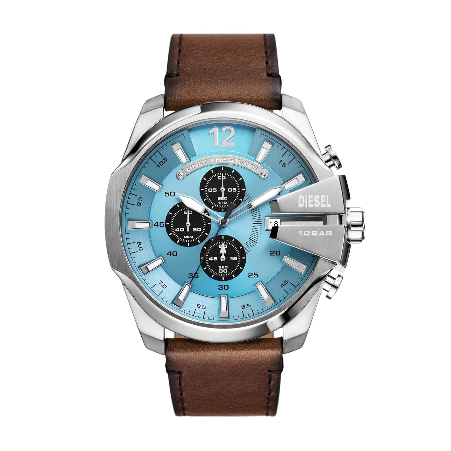 Diesel Mega Chief Brown Watch DZ4657 : Amazon.in: Fashion