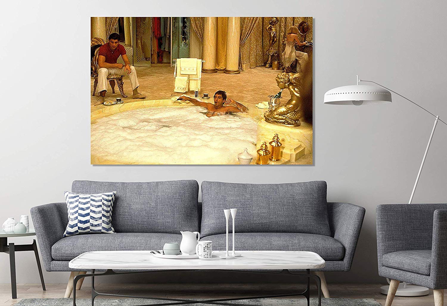 Scarface Canvas Yellow
