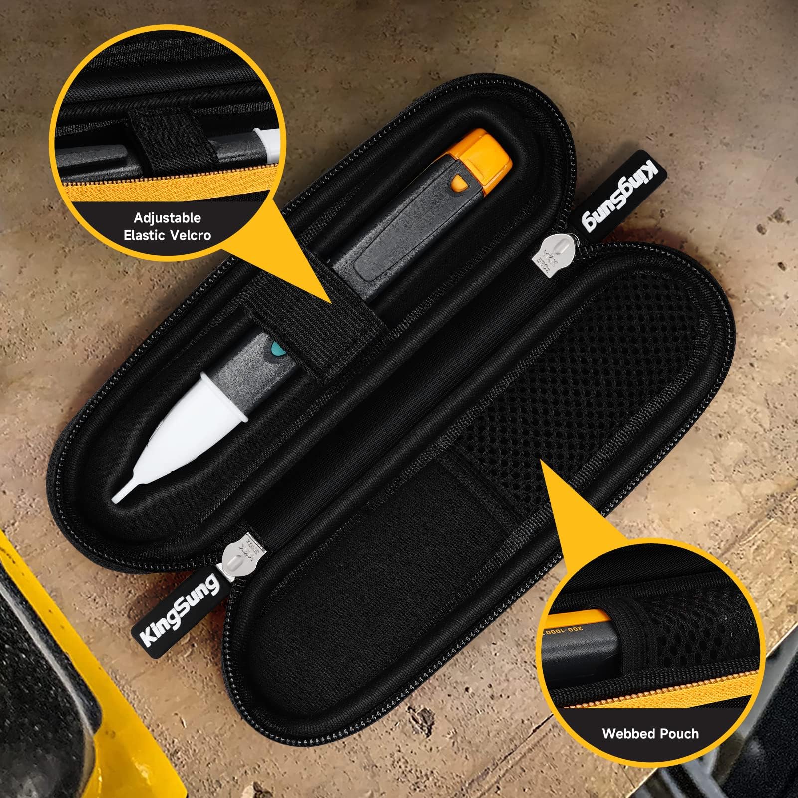 Hard Carrying Case For Fluke 1AC/2AC VoltAlert Non-Contact