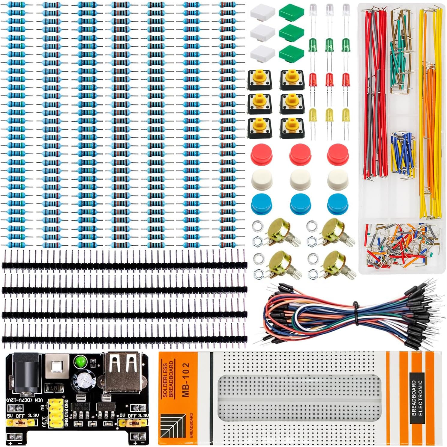 Amazon.com: Basic Starter Kit Include Electronics Module Fun Kit ...