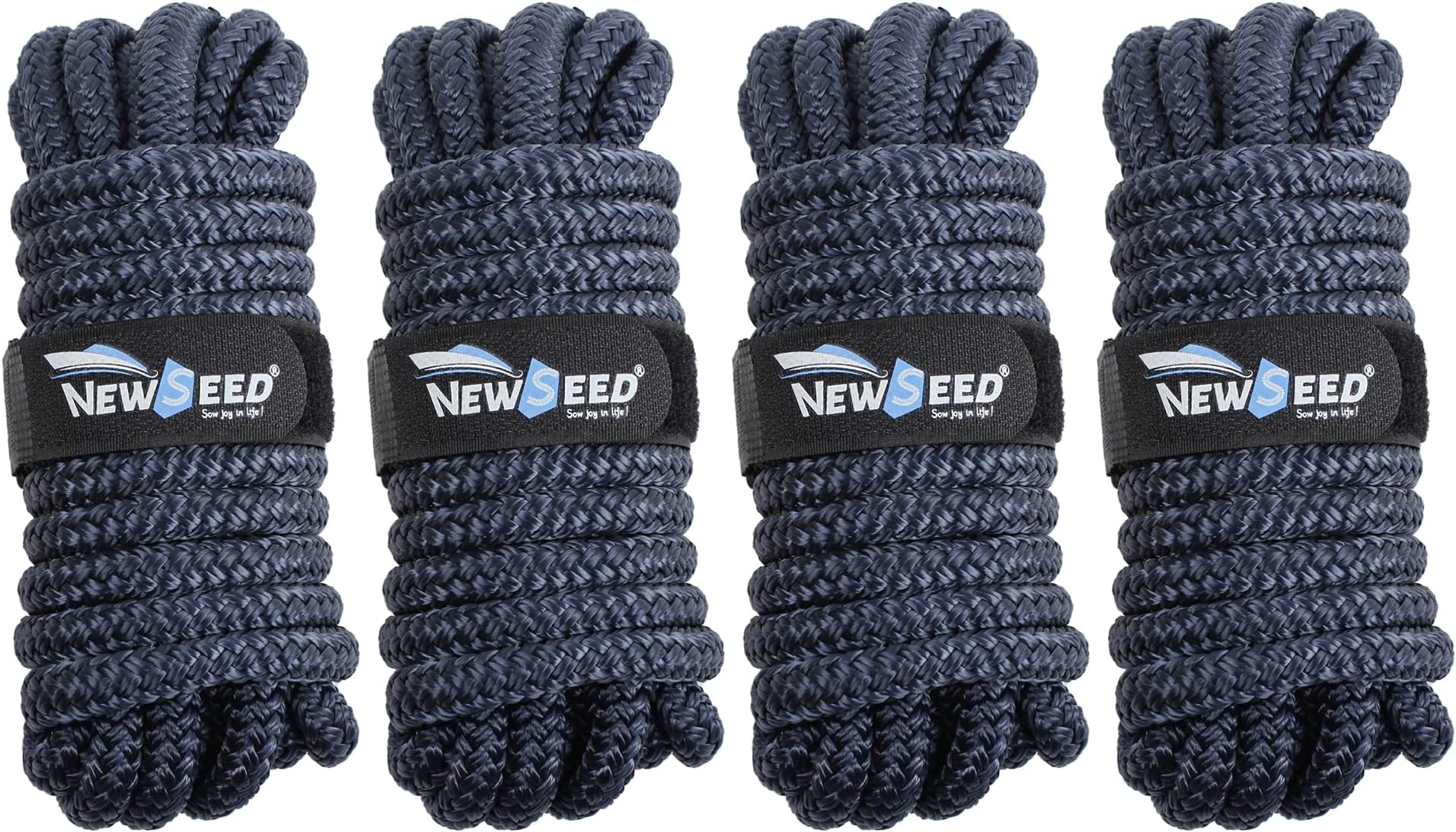 Amazon.com: South Bend Rope Marine Grade Double Braided Nylon Dock Line ...