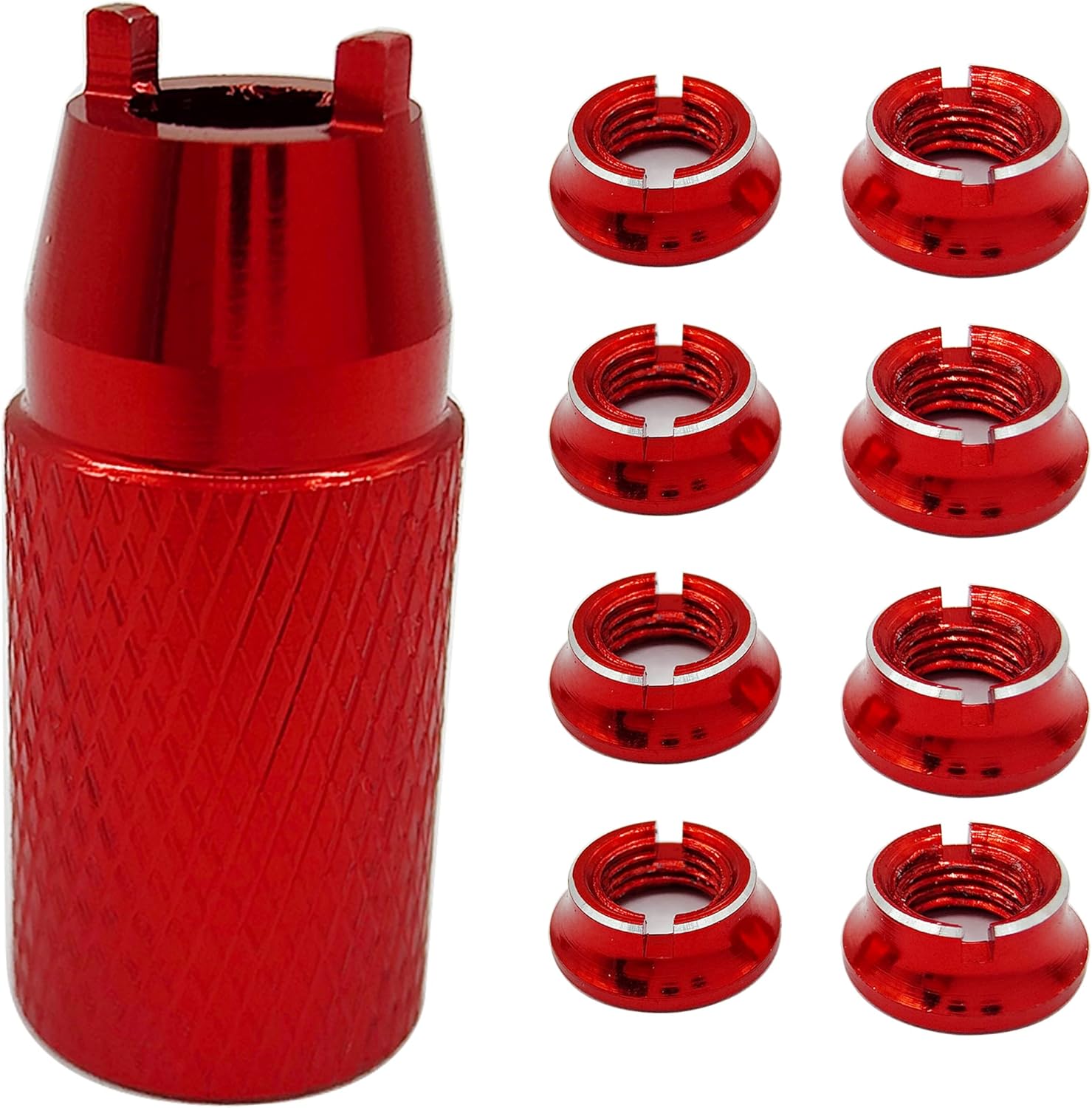 Amazon.com: HOPLEX Aluminum RC Control Transmitter Switch Nuts 8PCS ...