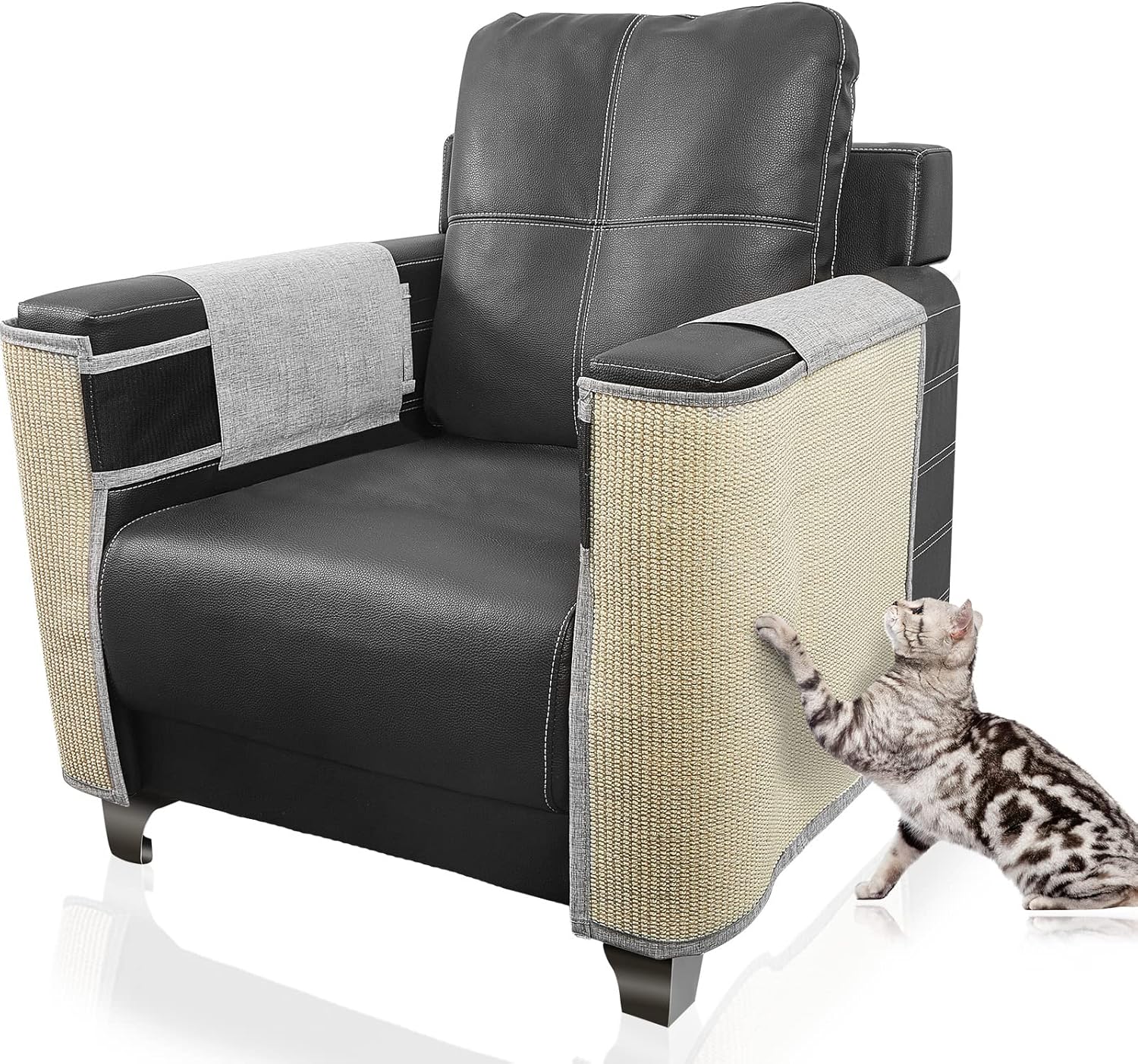 Amazon.com : 2 Pack Cat Scratch Furniture Protector, 23.6 Inch ...