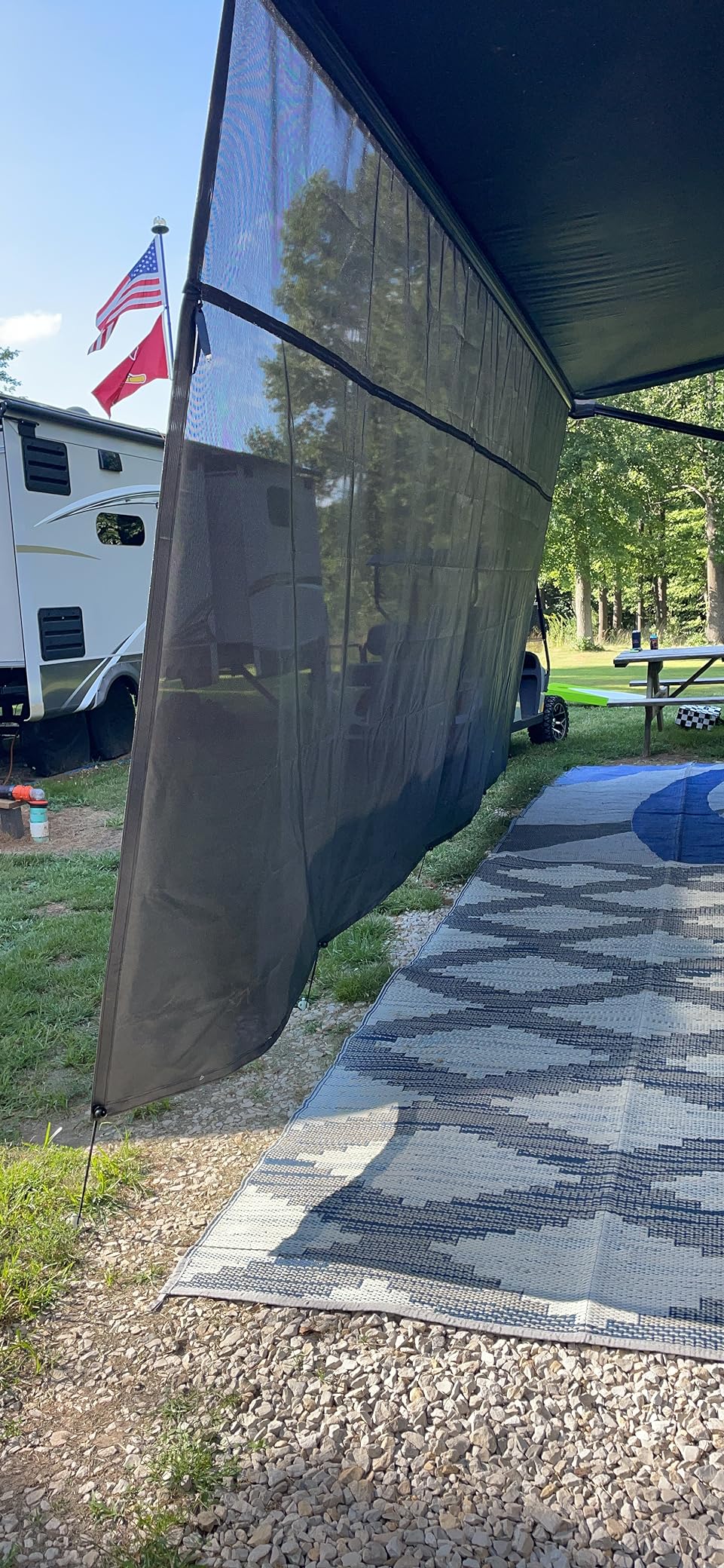 $8/mo - Finance Dulepax RV Awning Side Shade- 9'X7' -Second Generation ...
