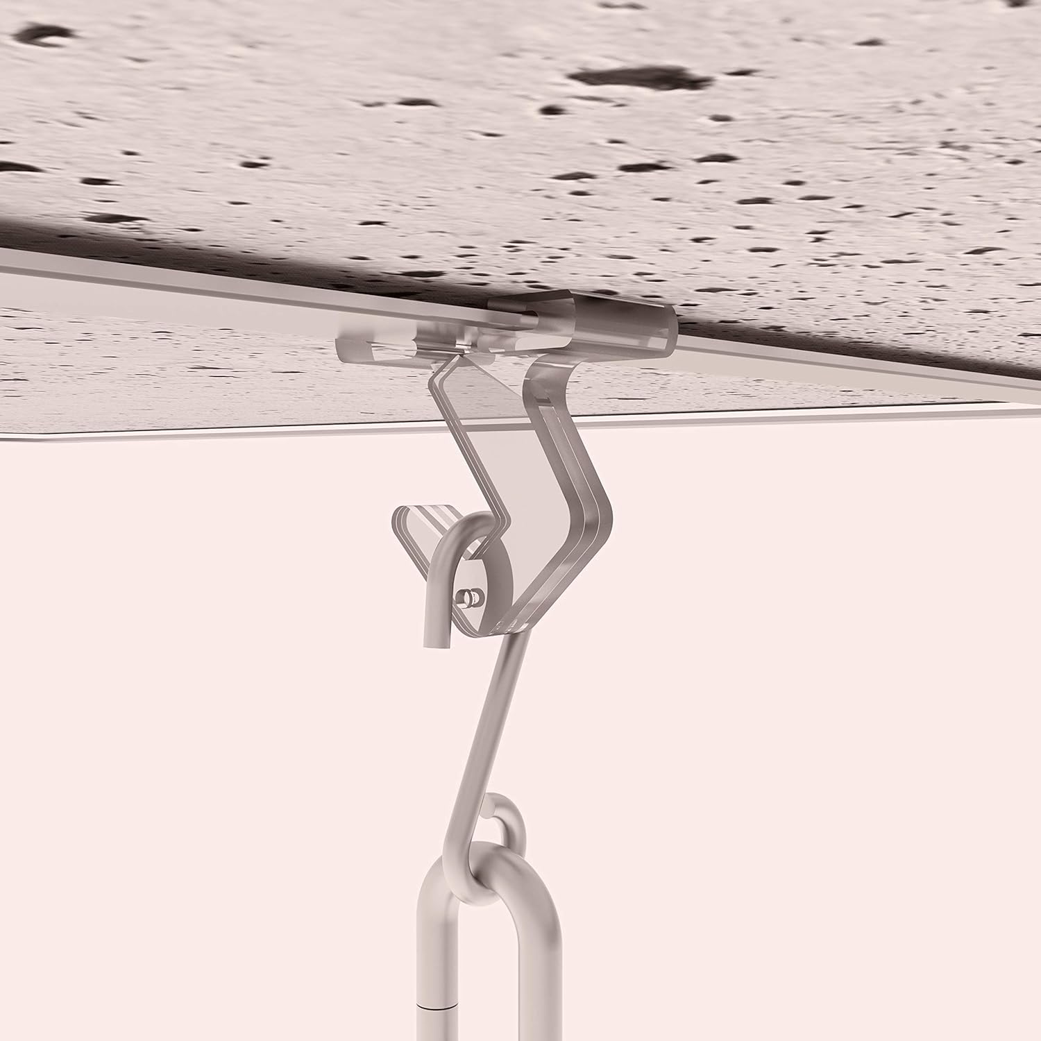 Amazon.com: 15 Clear Drop Ceiling Hooks for Office,Classroom & Home ...