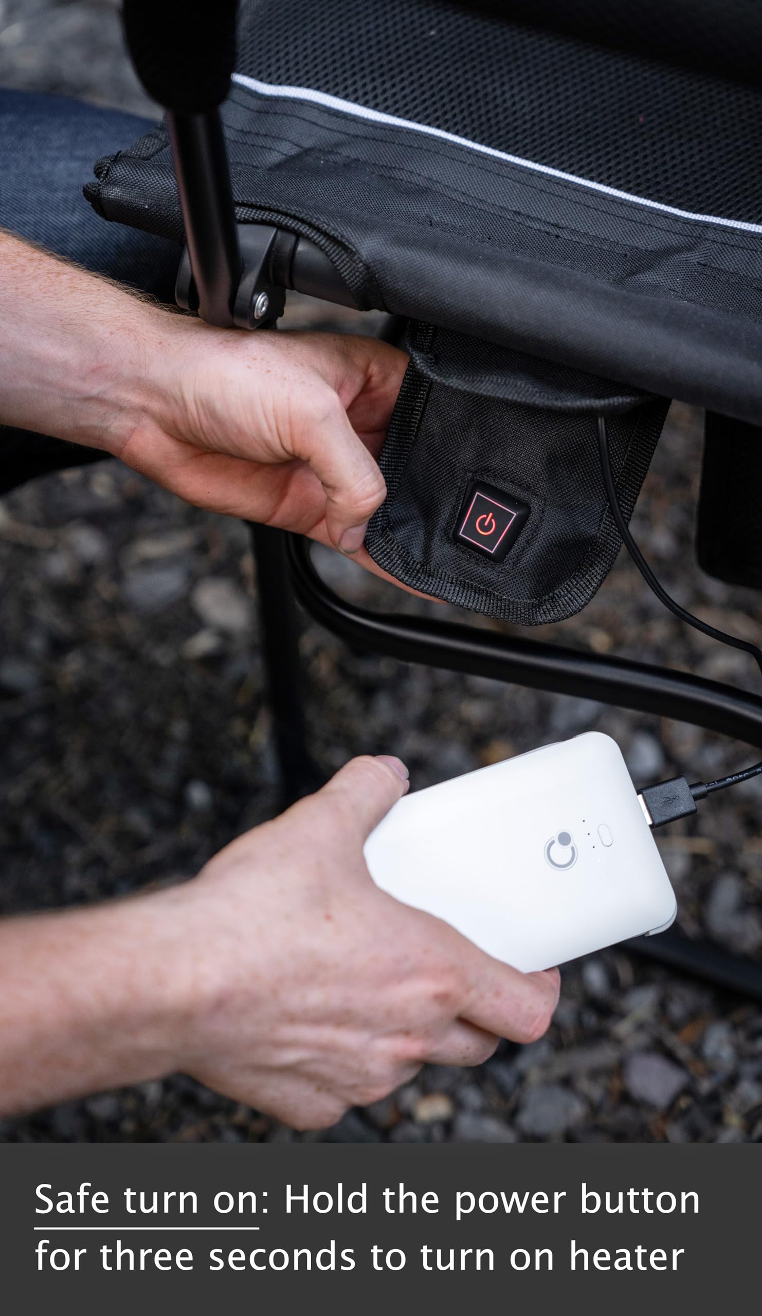 Camp Toad Heated Director Style Sturdy Heated Portable Outdoor Camping ...