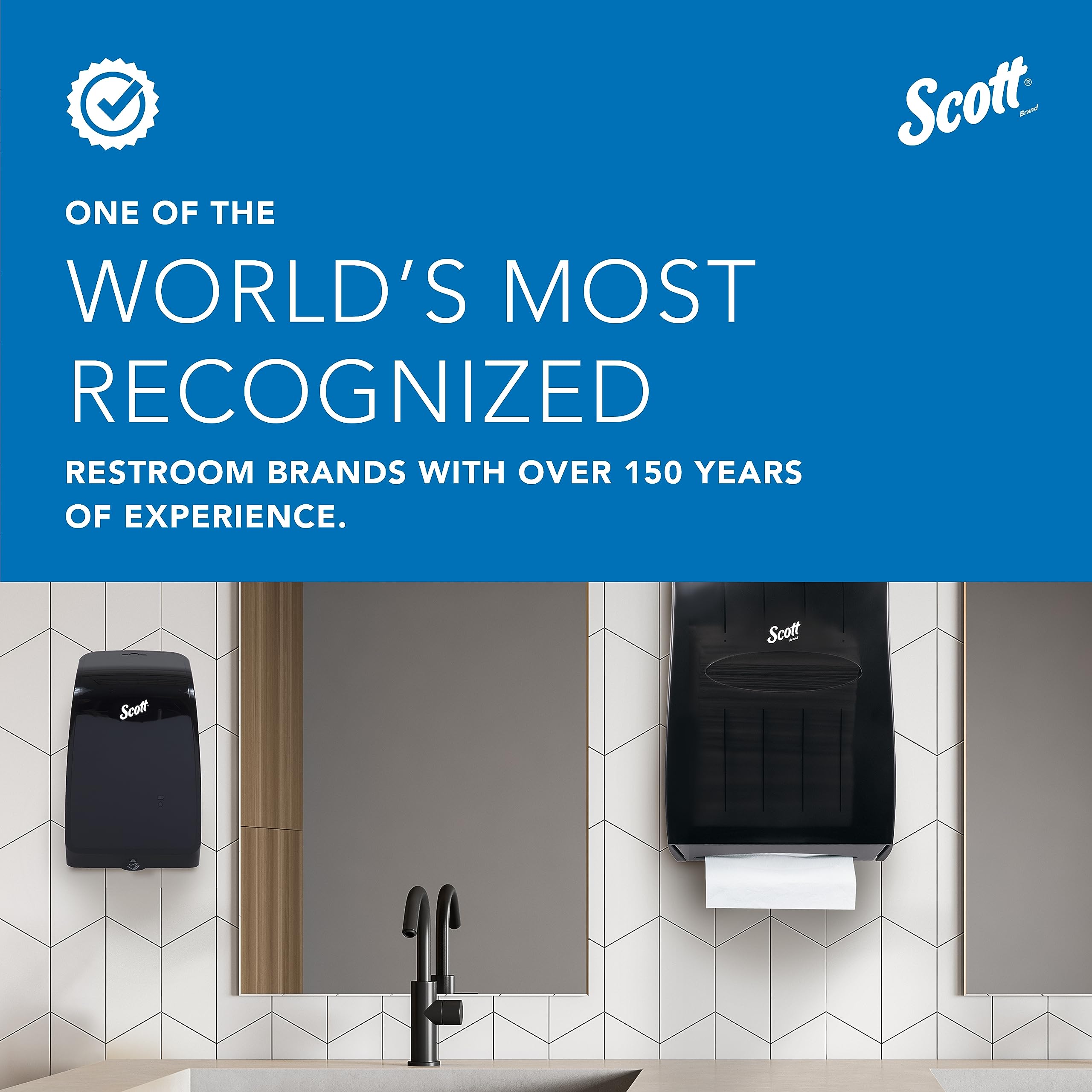 Kimberly Clark Scott Essential Manual Skin Care Dispenser,, 49% OFF