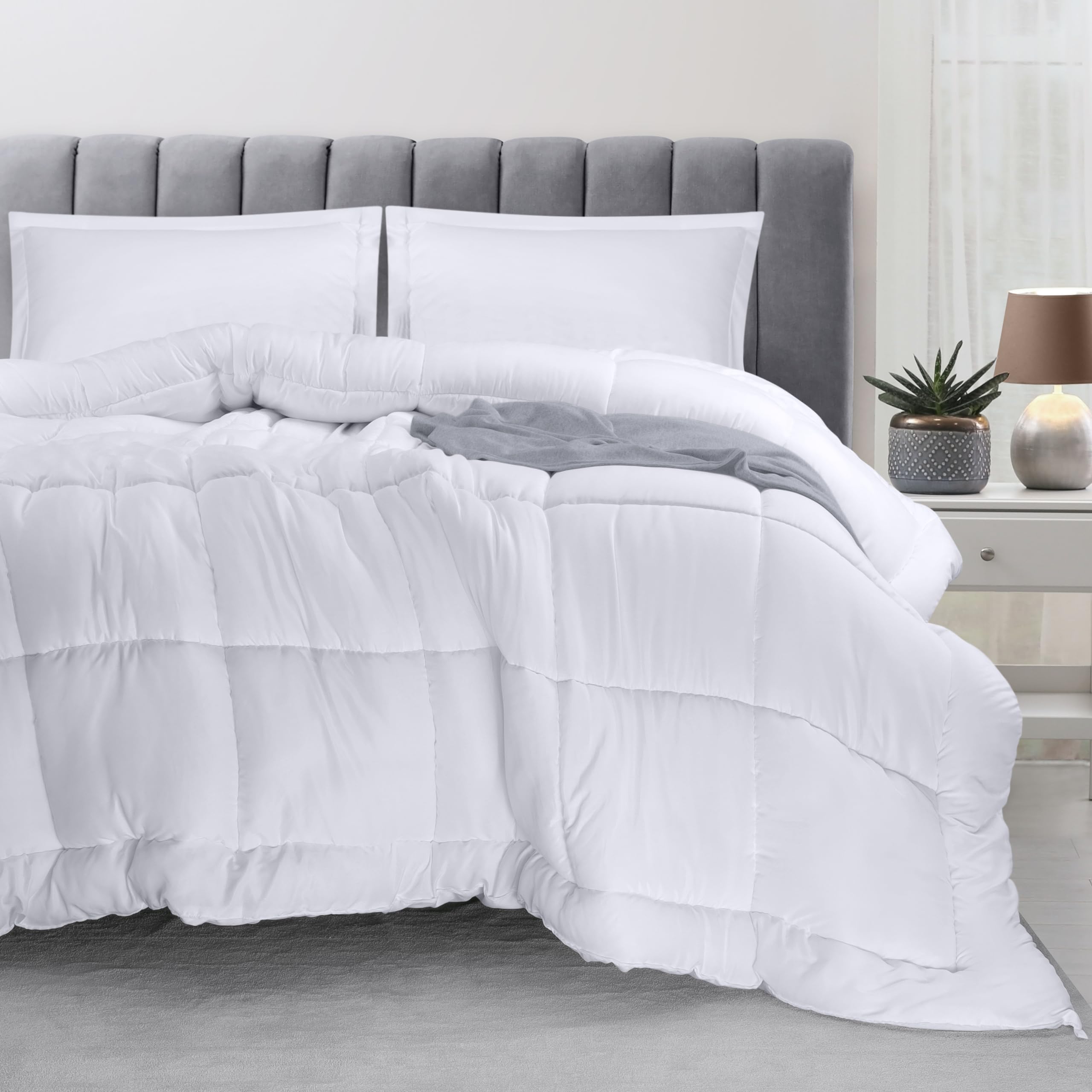 Amazon.com: Utopia Bedding Comforters Queen Size, All Season Duvet ...