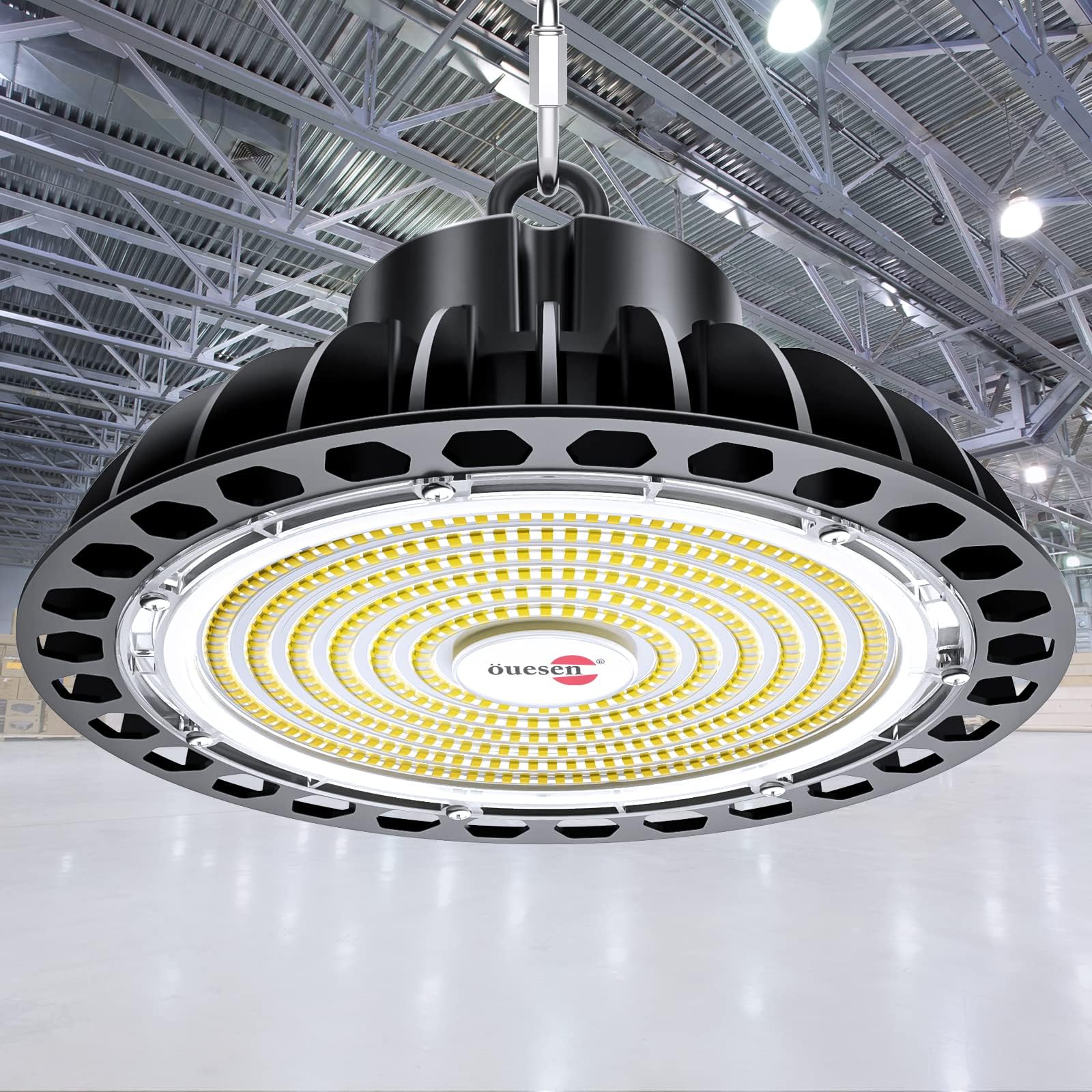 LUXULA LED Hallenstrahler eckig, 5000K (neutralweiß), 6200 lm, LED ...