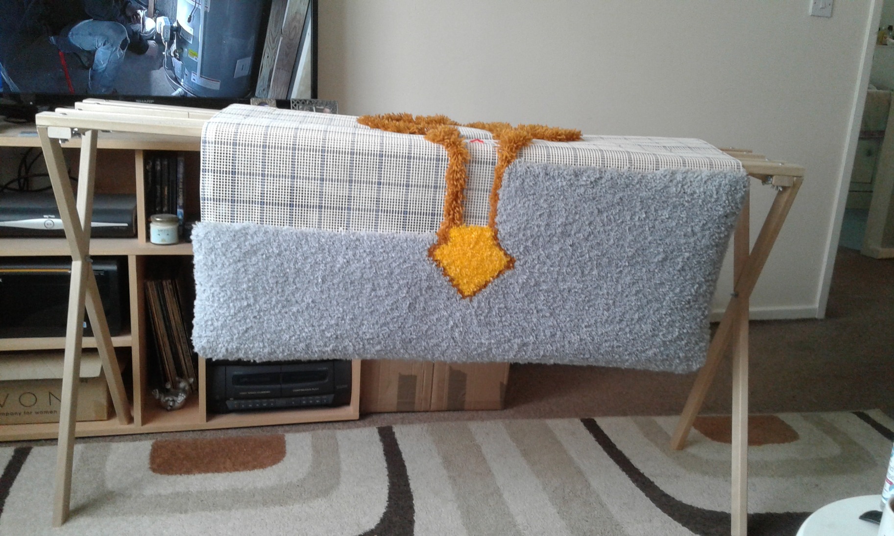 Frank A. Edmunds Latch Hook Rug Frame : Amazon.co.uk: Home & Kitchen