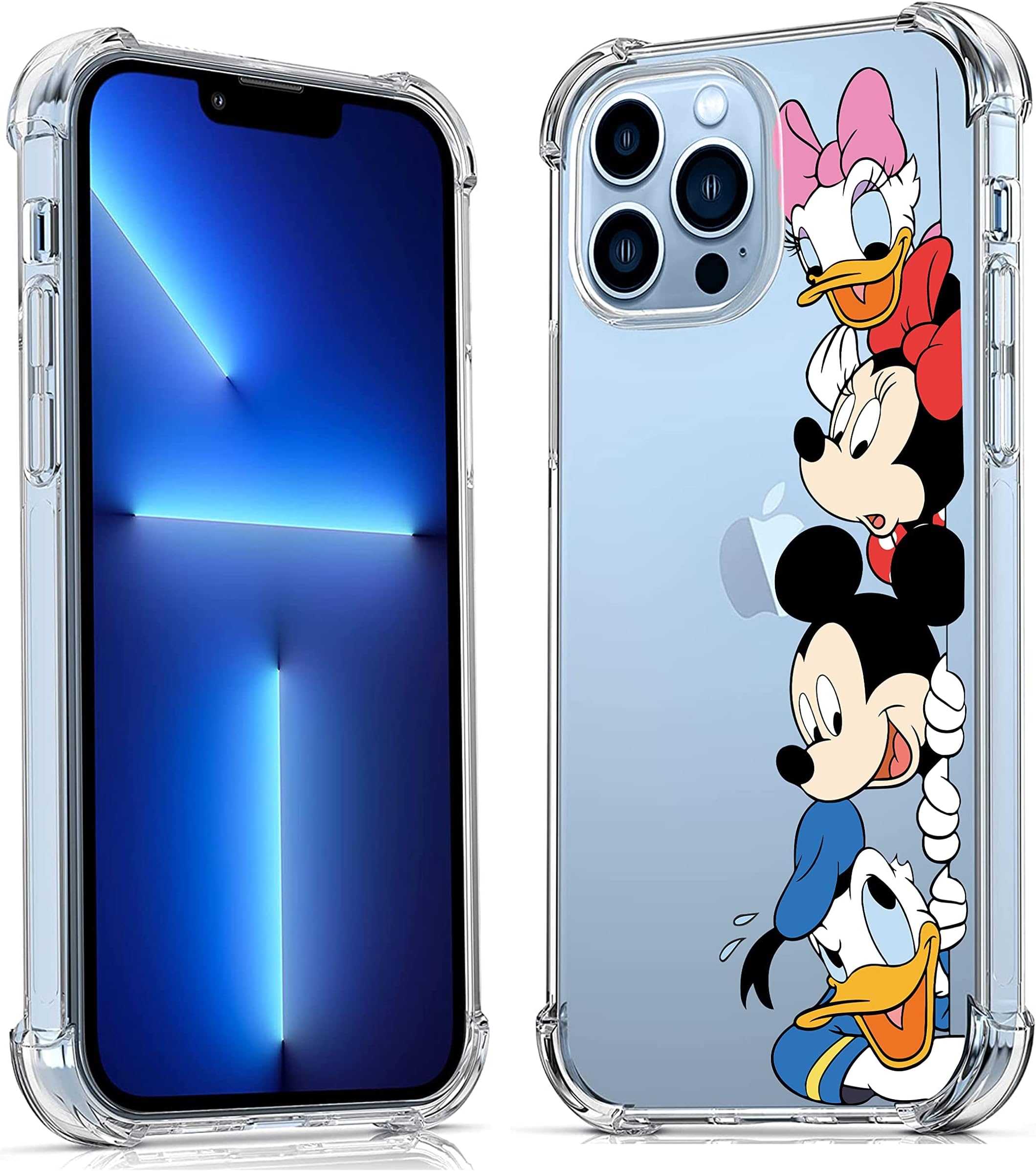 Amazon.com: iPhone 12 Pro Max Disney Mickey Mouse & Pals Spooky Cute ...