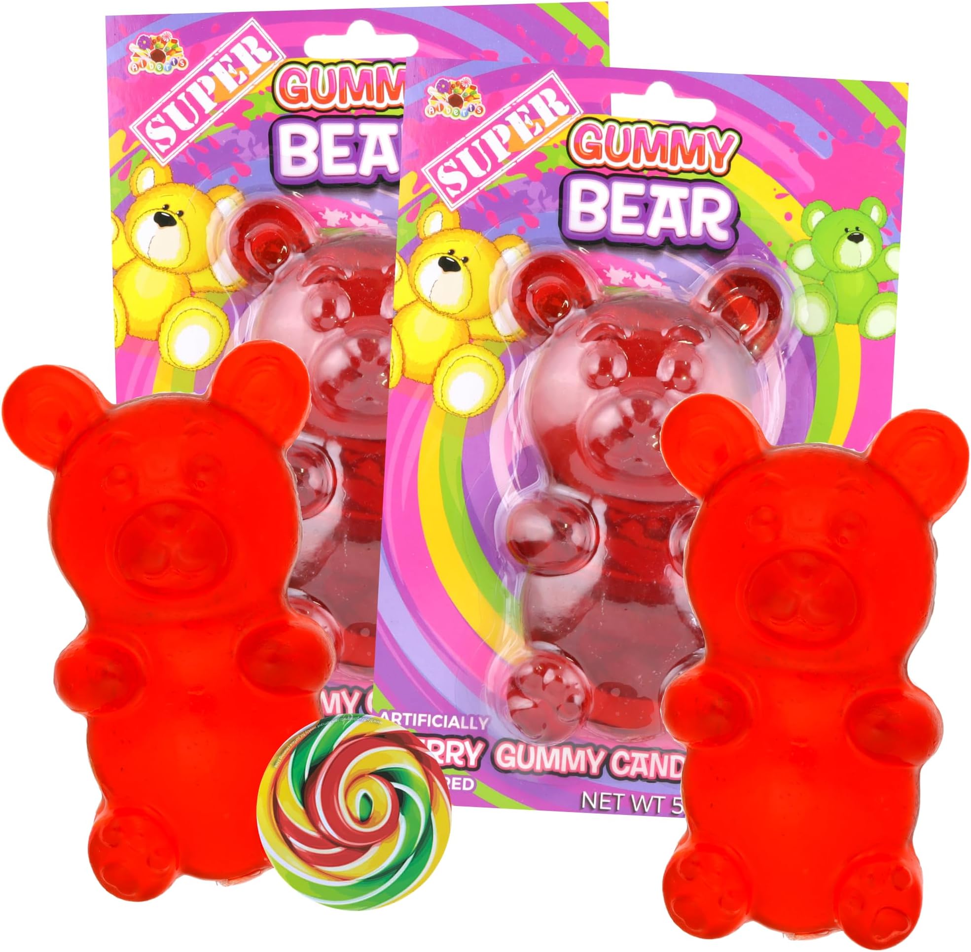 Amazon.com : The Original Giant Gummy Bears!™ from GGB Candies (Classic, 5 Pound) : Grocery ...