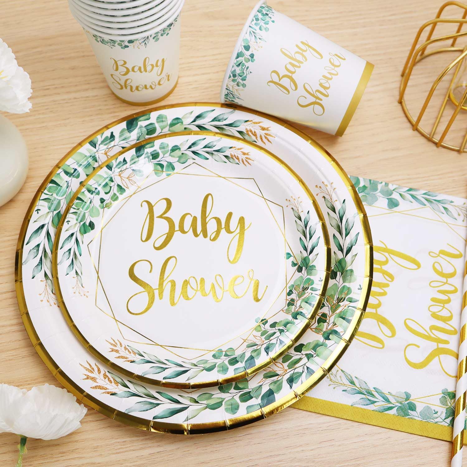 Baby Shower Plates