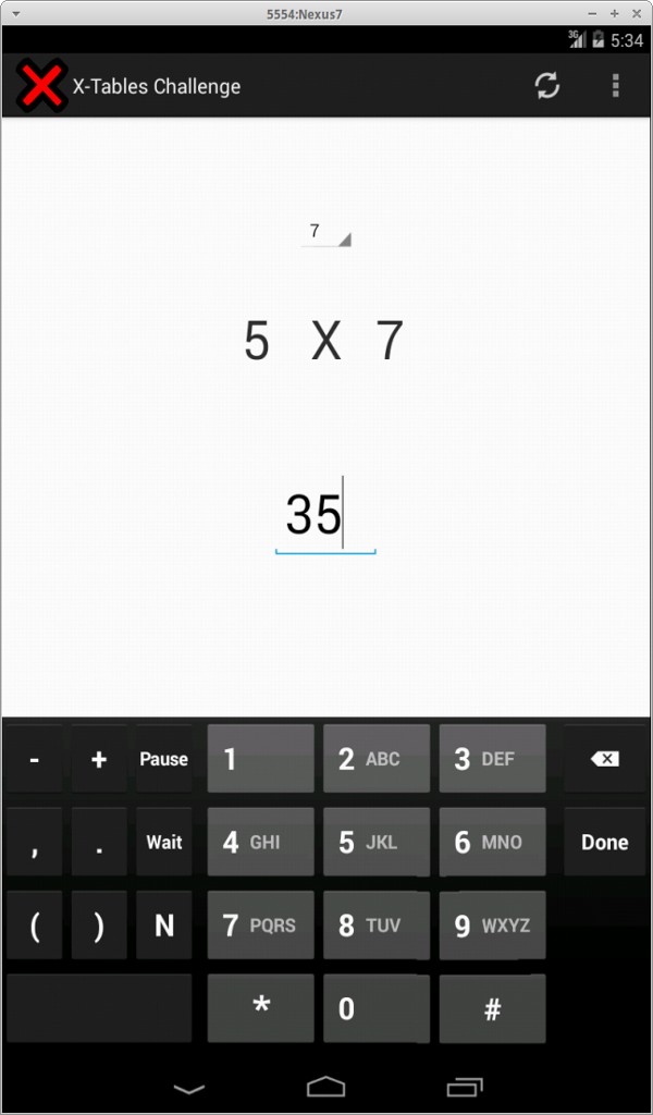 X-Tables Challenge - App on the Amazon Appstore