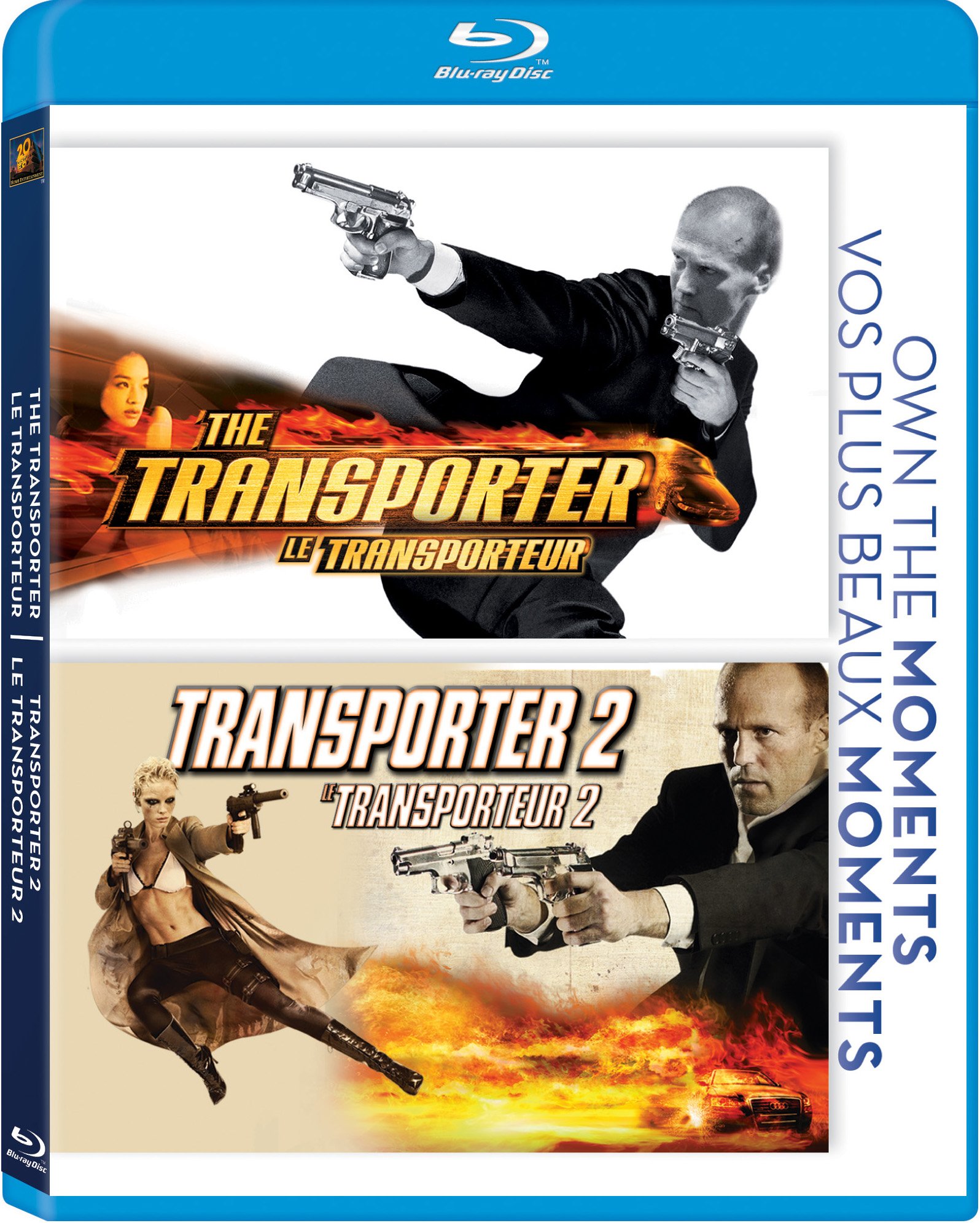 The Transporter / Transporter 2 [Blu-ray]: Amazon.co.uk: DVD & Blu-ray