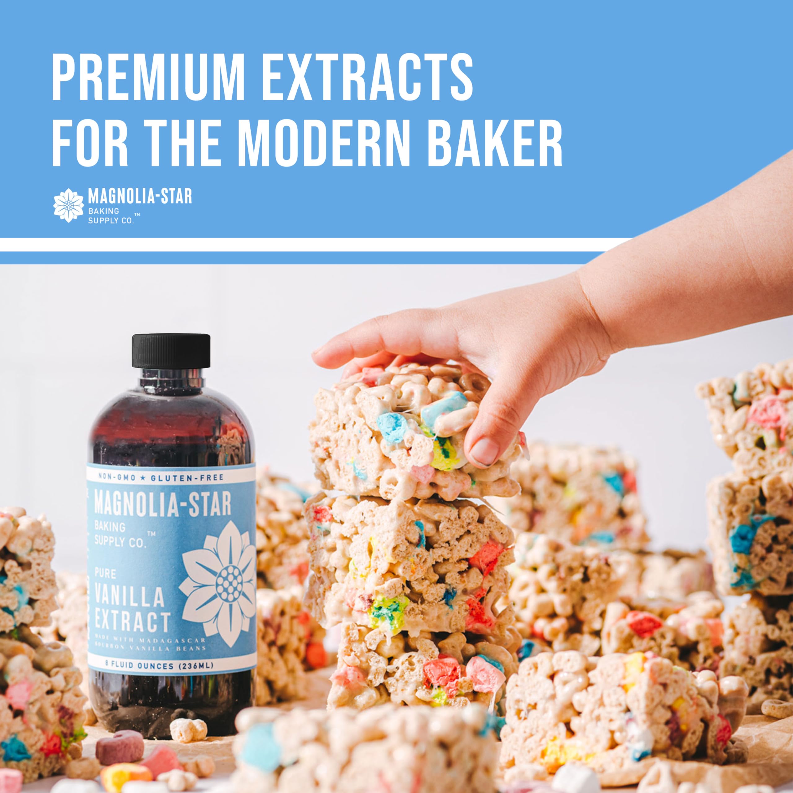 Snapklik.com : Magnolia-Star Pure Vanilla Extract, 16 Oz, Made From ...