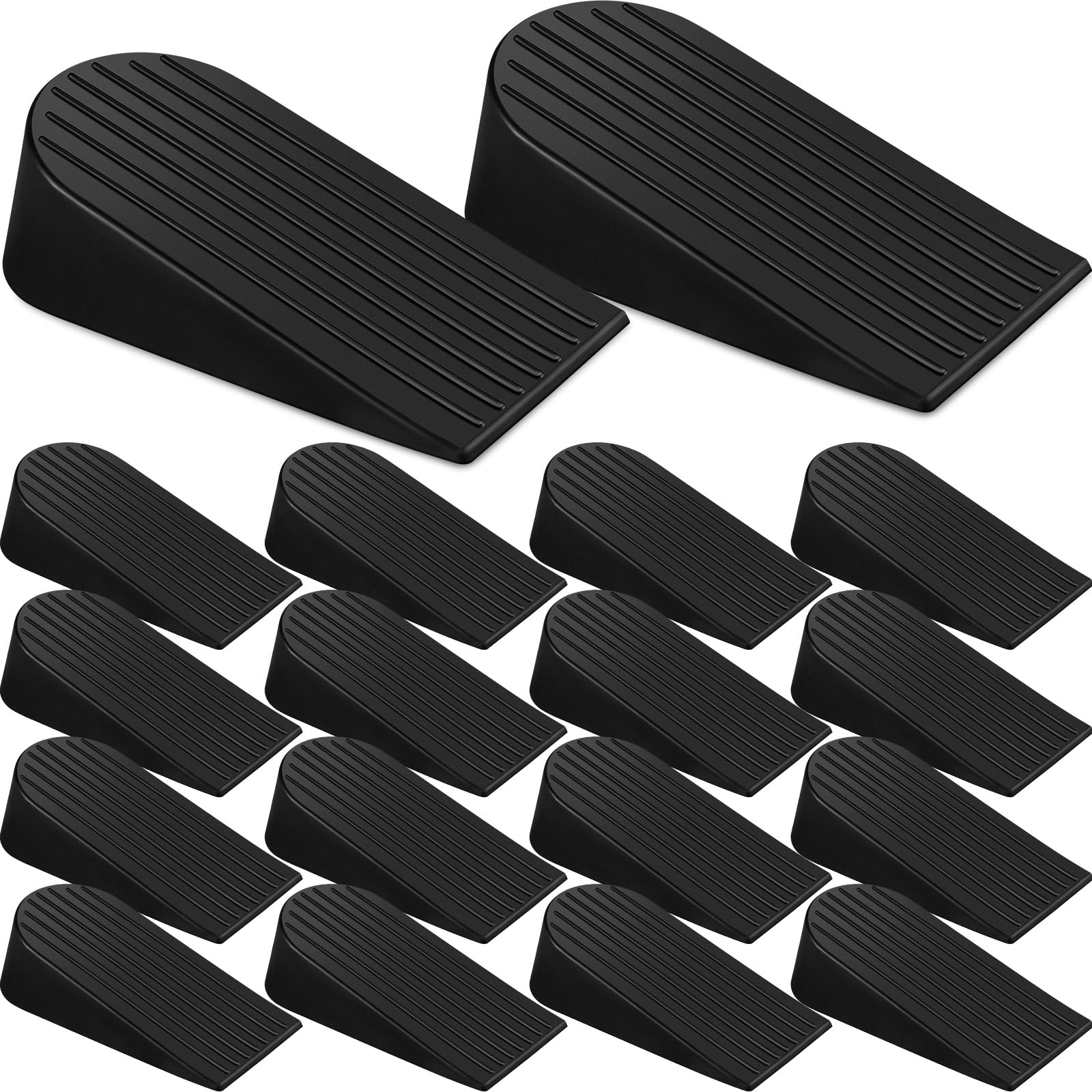 Amazon.com: Frienda 16 Pack Large Door Stoppers Heavy Duty Rubber ...