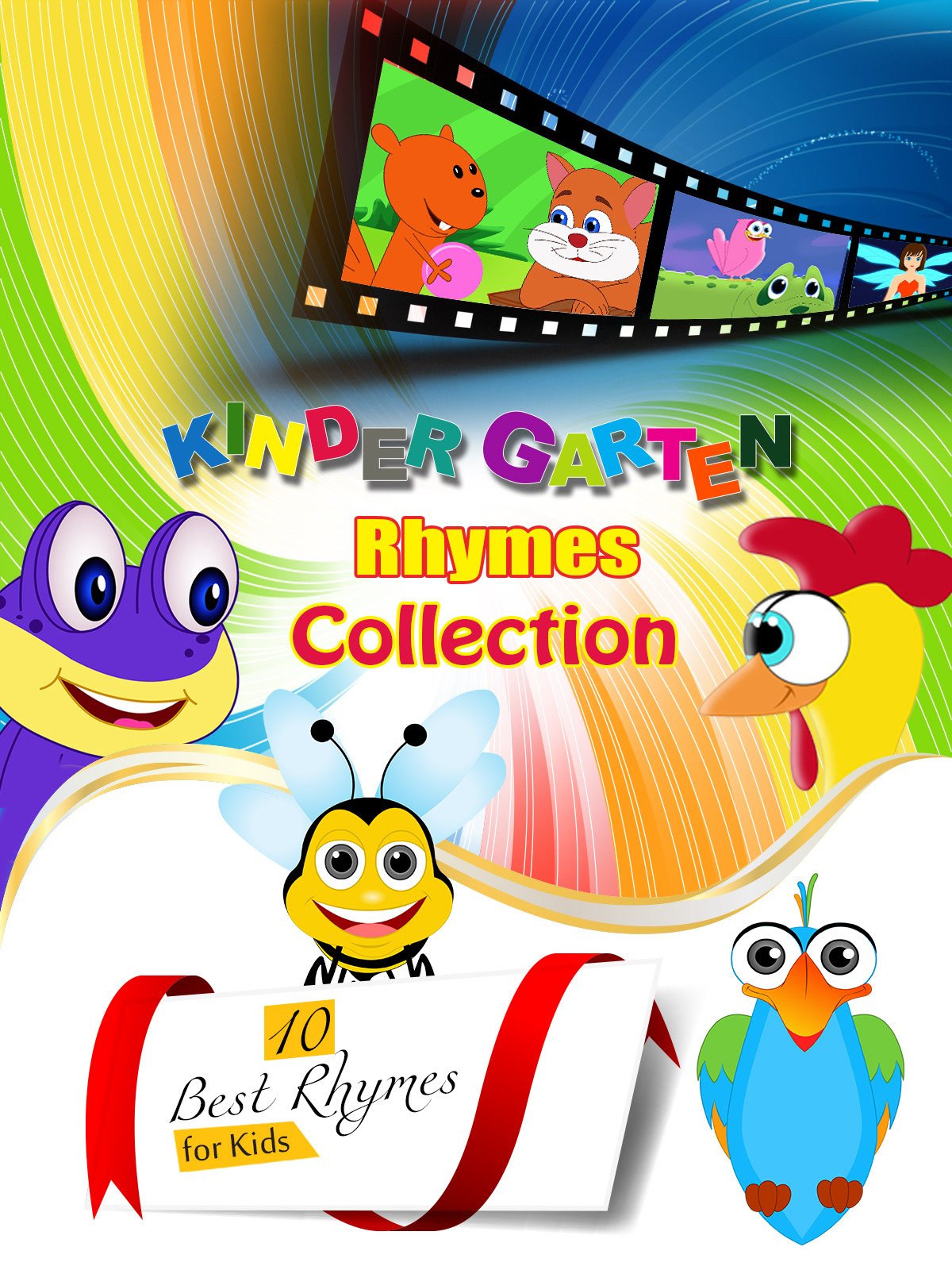 Buy Kindergarten Rhymes Collection - 10 Best Rhymes for Kids Online at ...