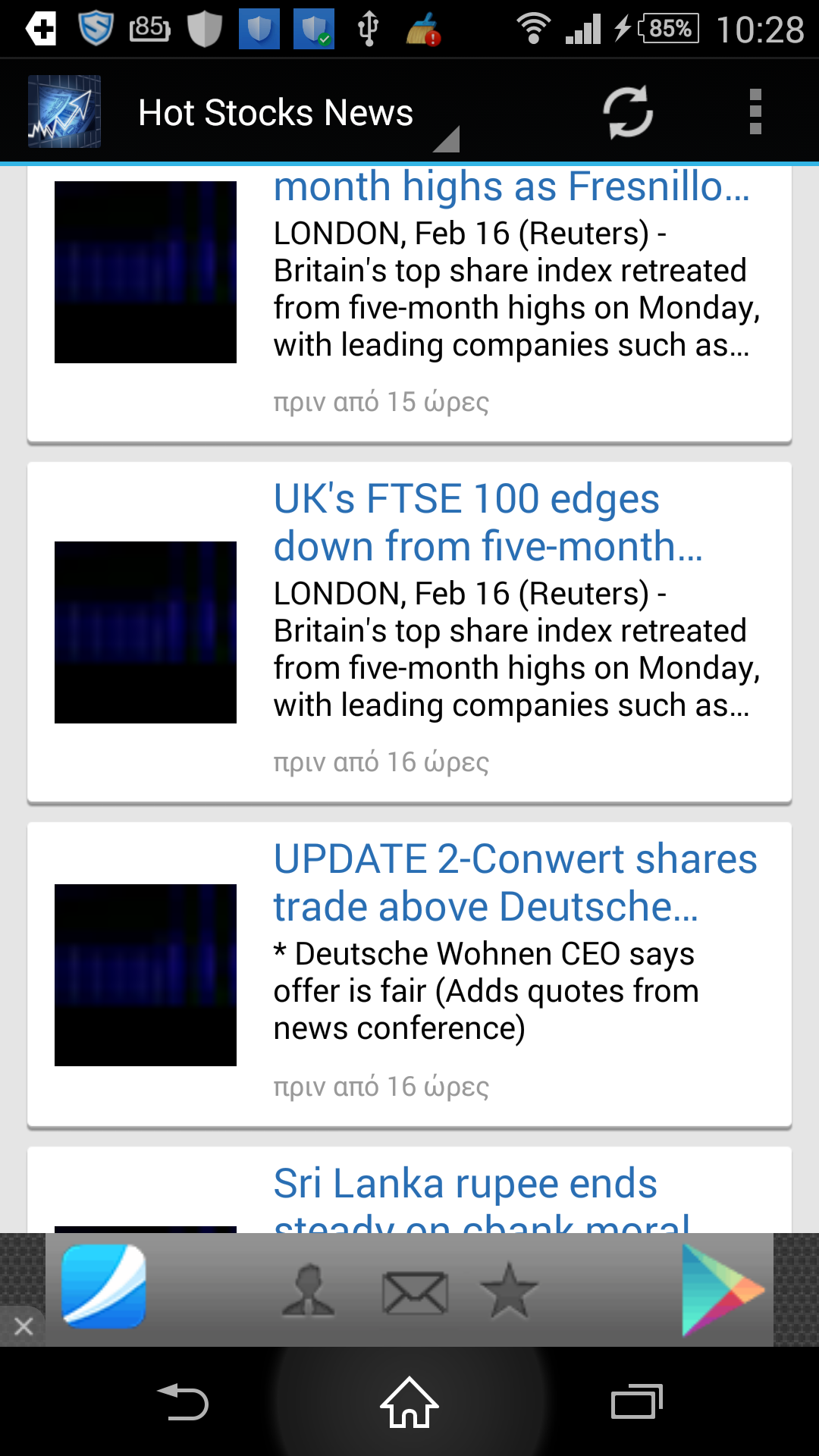 Hot Stocks News - App on Amazon Appstore