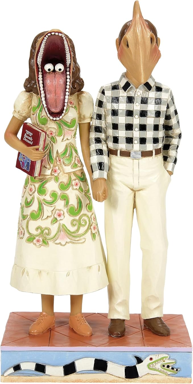 Amazon.com: Enesco Beetlejuice by Jim Shore Adam and Barbara Maitland ...