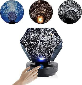 YWNYT Starry Sky Projector, LED Night Light, Galaxy Star Projector Lamp ...