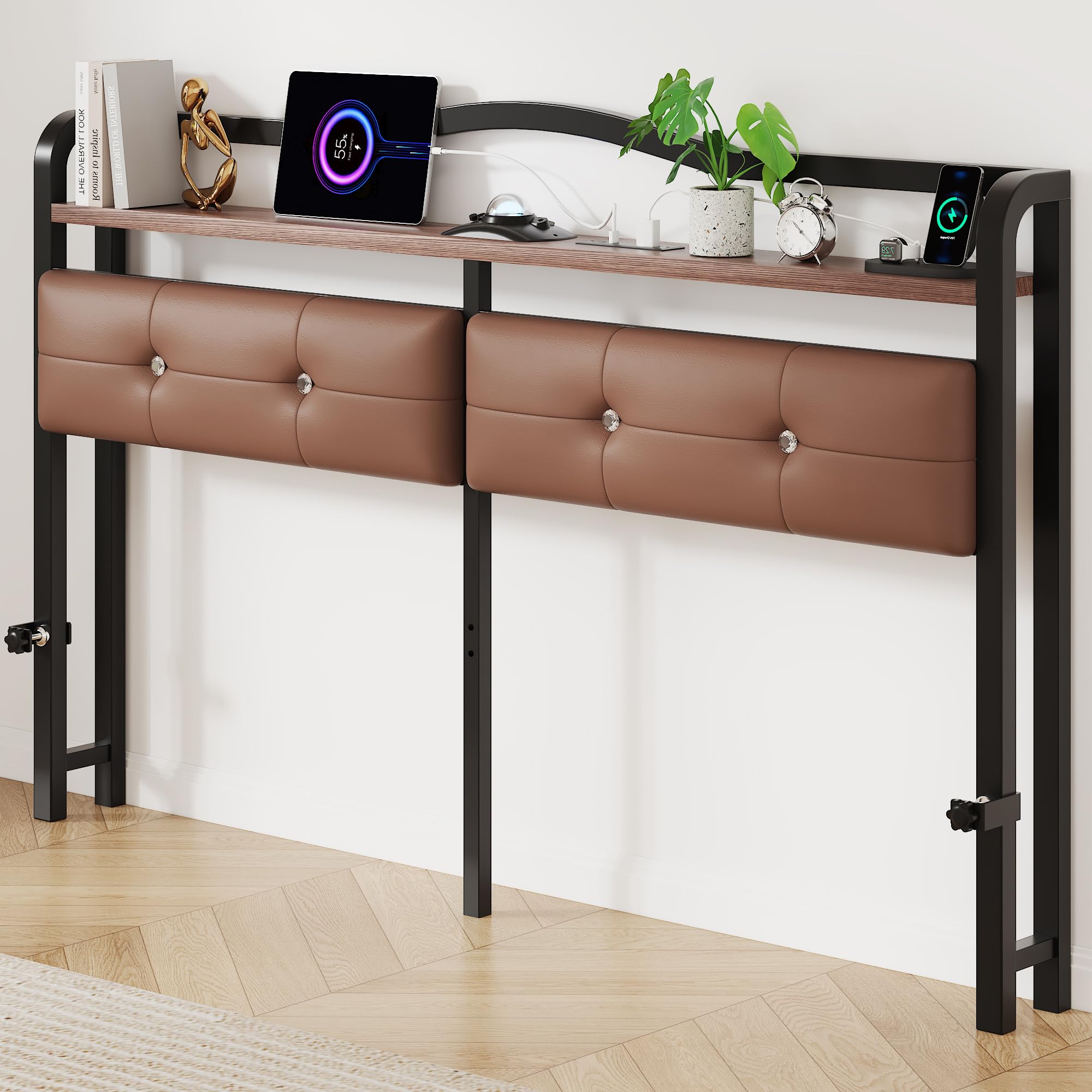 Amazon.com - OSASET Full Size Headboard, Full Headboard with Galaxy ...