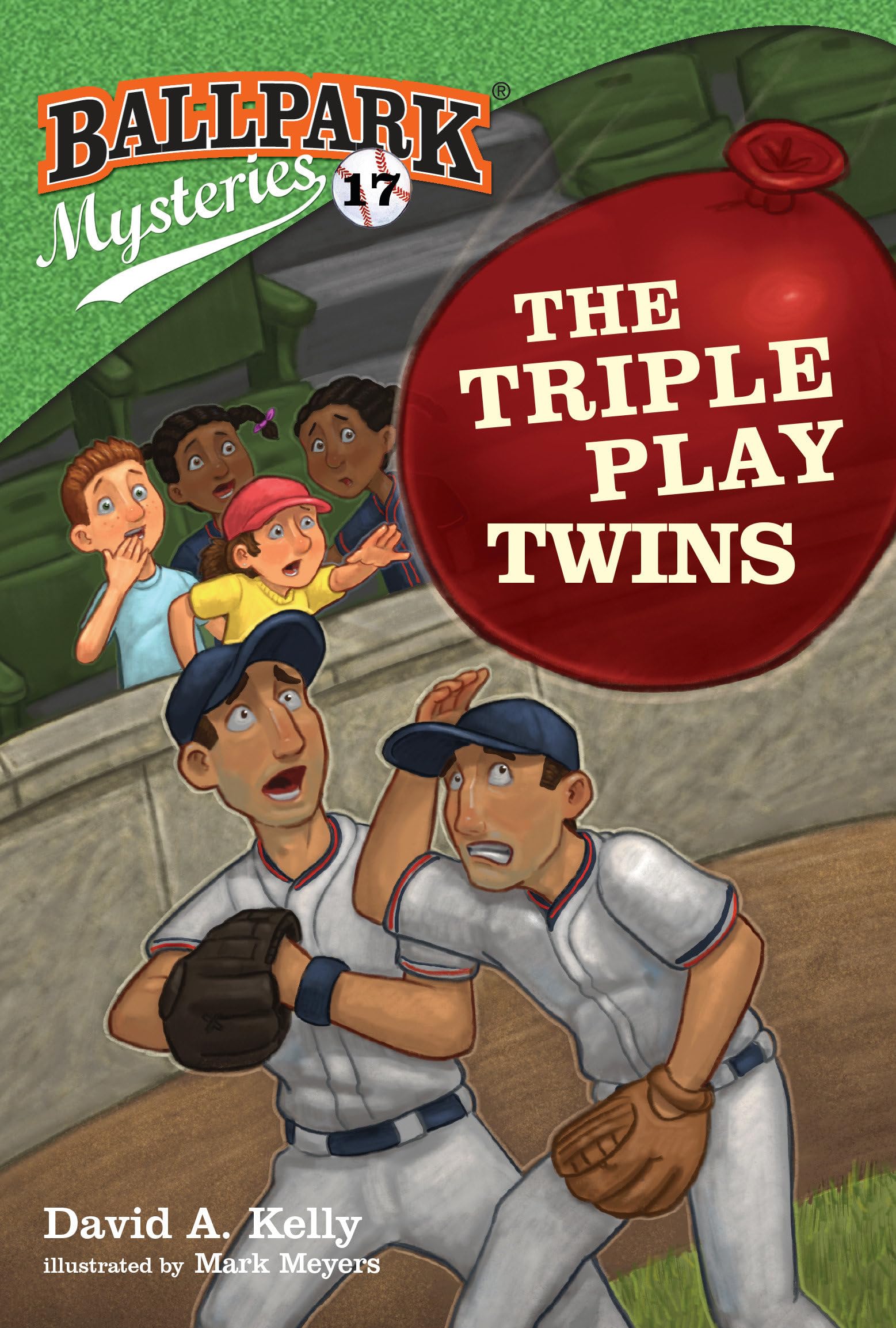 Ballpark Mysteries #17: The Triple Play Twins: Kelly, David A., Meyers ...