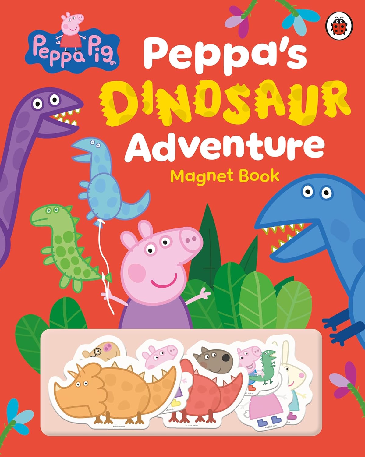 Peppa Pig: Peppa’s Dinosaur Adventure: Magnet Book : Peppa Pig: Amazon ...