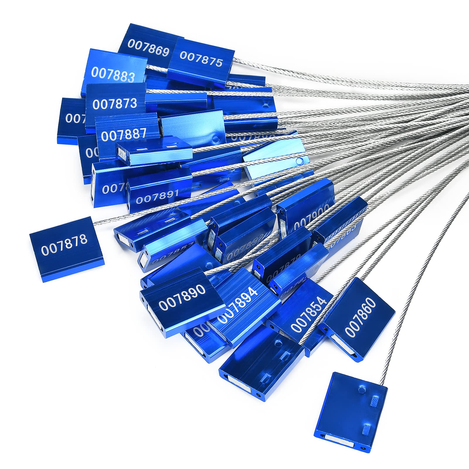 Cable Seals Metal Cargo Container Seals Anti-Tamper Numbered Truck ...