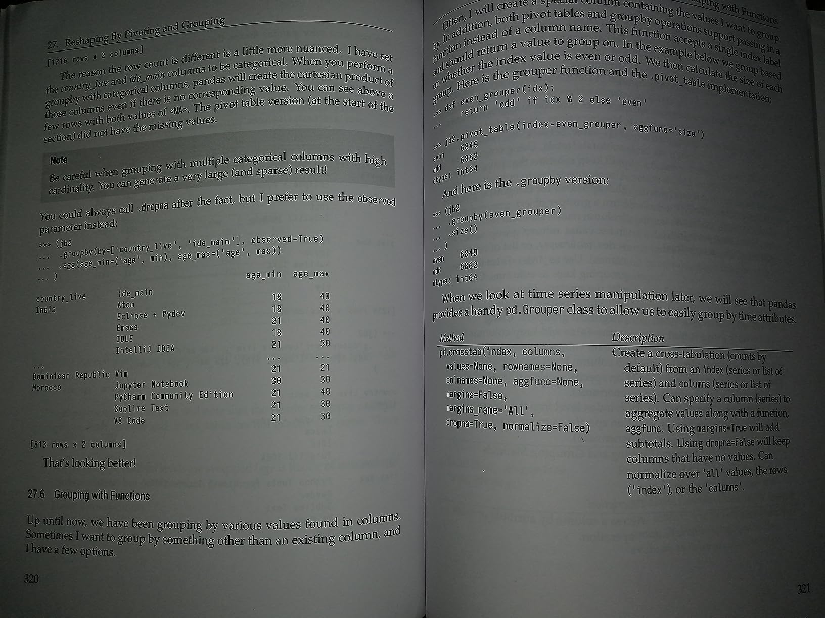 Effective Pandas: Patterns for Data Manipulation (Grayscale Indian Edition) : Matt Harrison ...