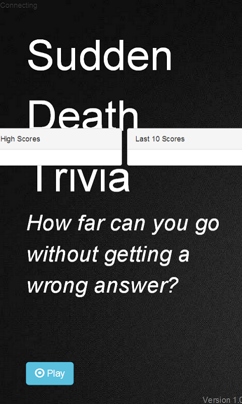 Sudden Death Trivia - App on Amazon Appstore