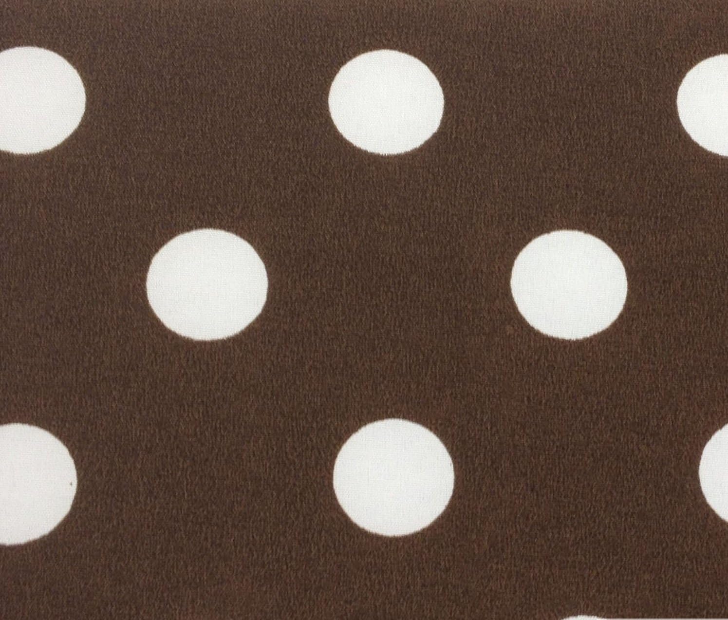 Amazon 3 4th Inch Polka Dot Poly Cotton White Dot On Brown 60 Inch amazon-3-4th-inch-polka-dot-poly-cotton-white-dot-on-brown-60-inch